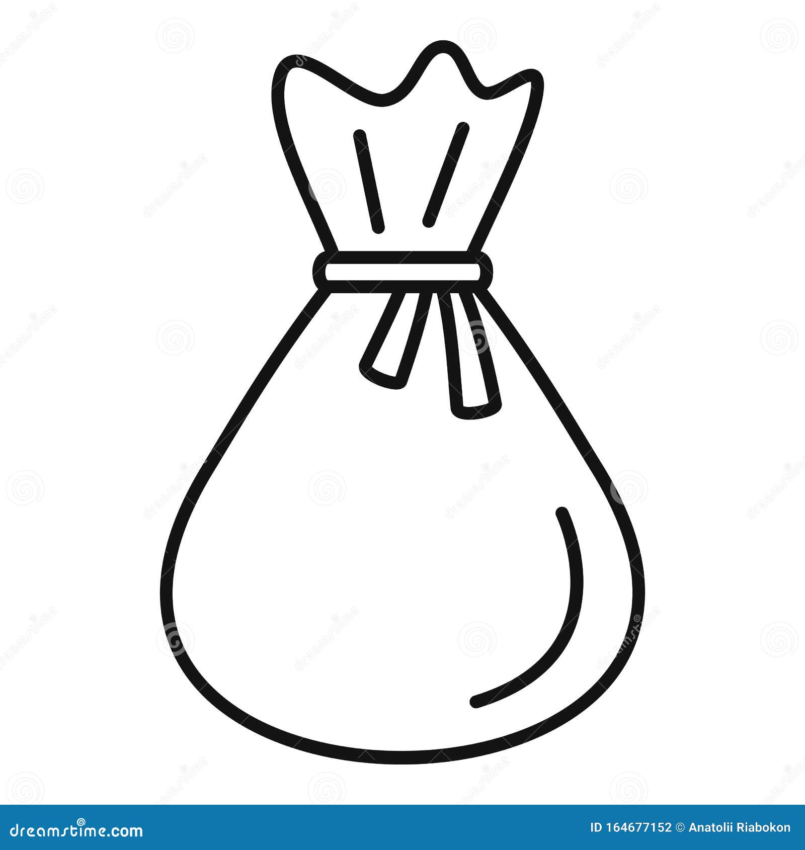 Sugar Sack Icon, Outline Style Stock Vector - Illustration of bottle ...