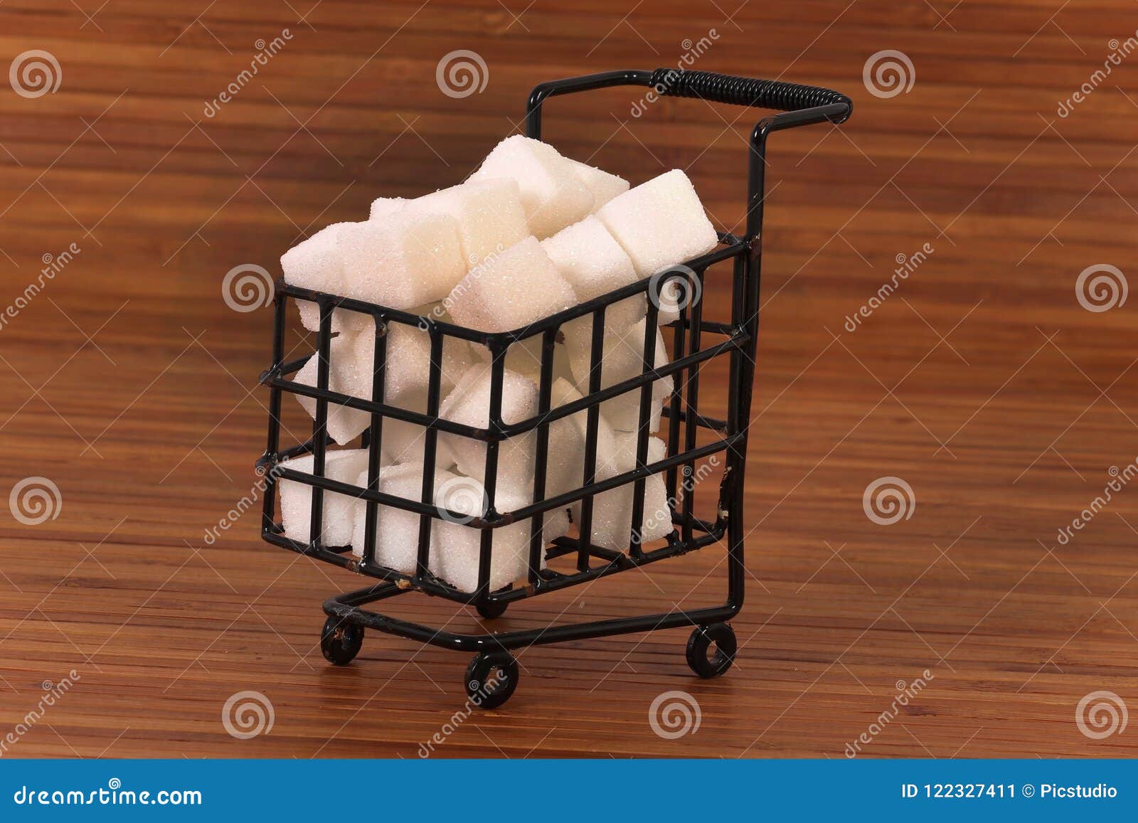 Sugar shopping stock image. Image of calories, wooden - 122327411