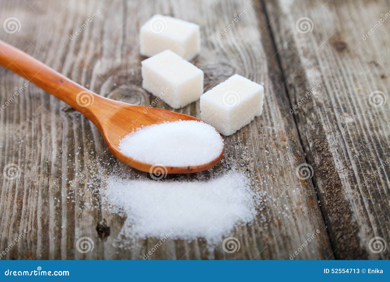 Sugar in a spoon stock image. Image of group, baking - 52554713