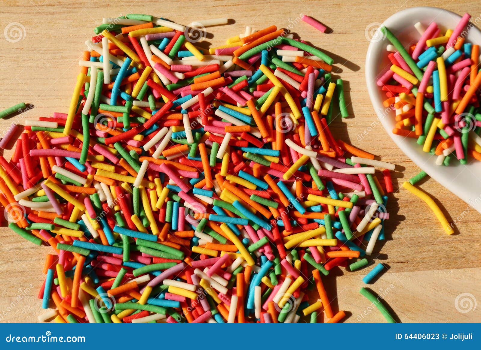 Sugar sprinkles stock image. Image of pile, assortment - 64406023