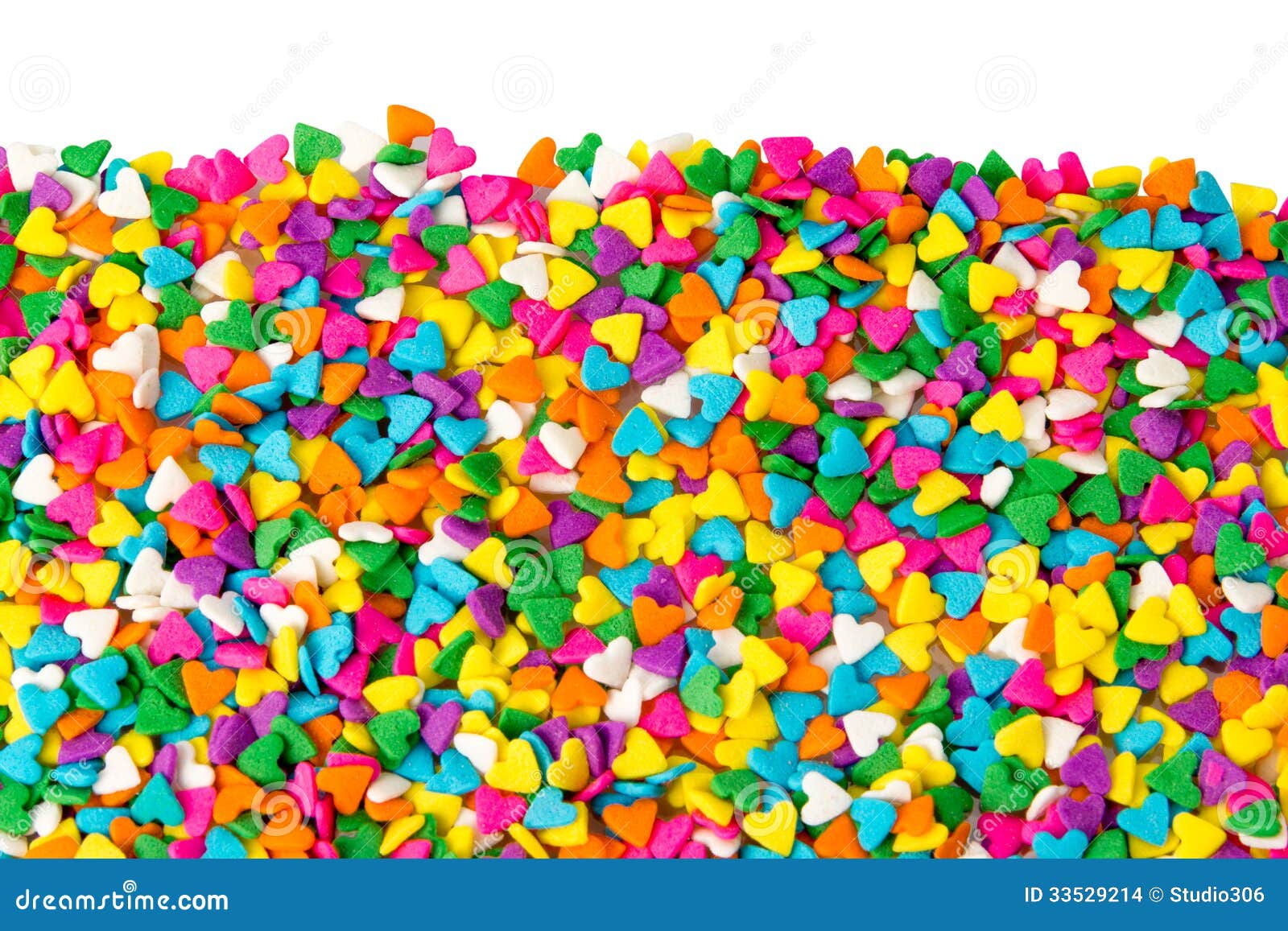 Sugar Sprinkles Hard Shape stock photo. Image of colored - 33529214