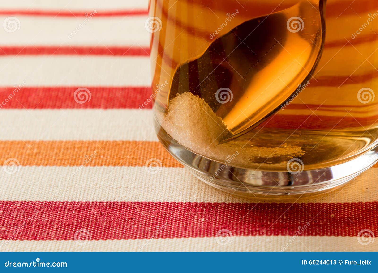 Sugar in tea stock image. Image of saucer, leaf, liquid - 60244013