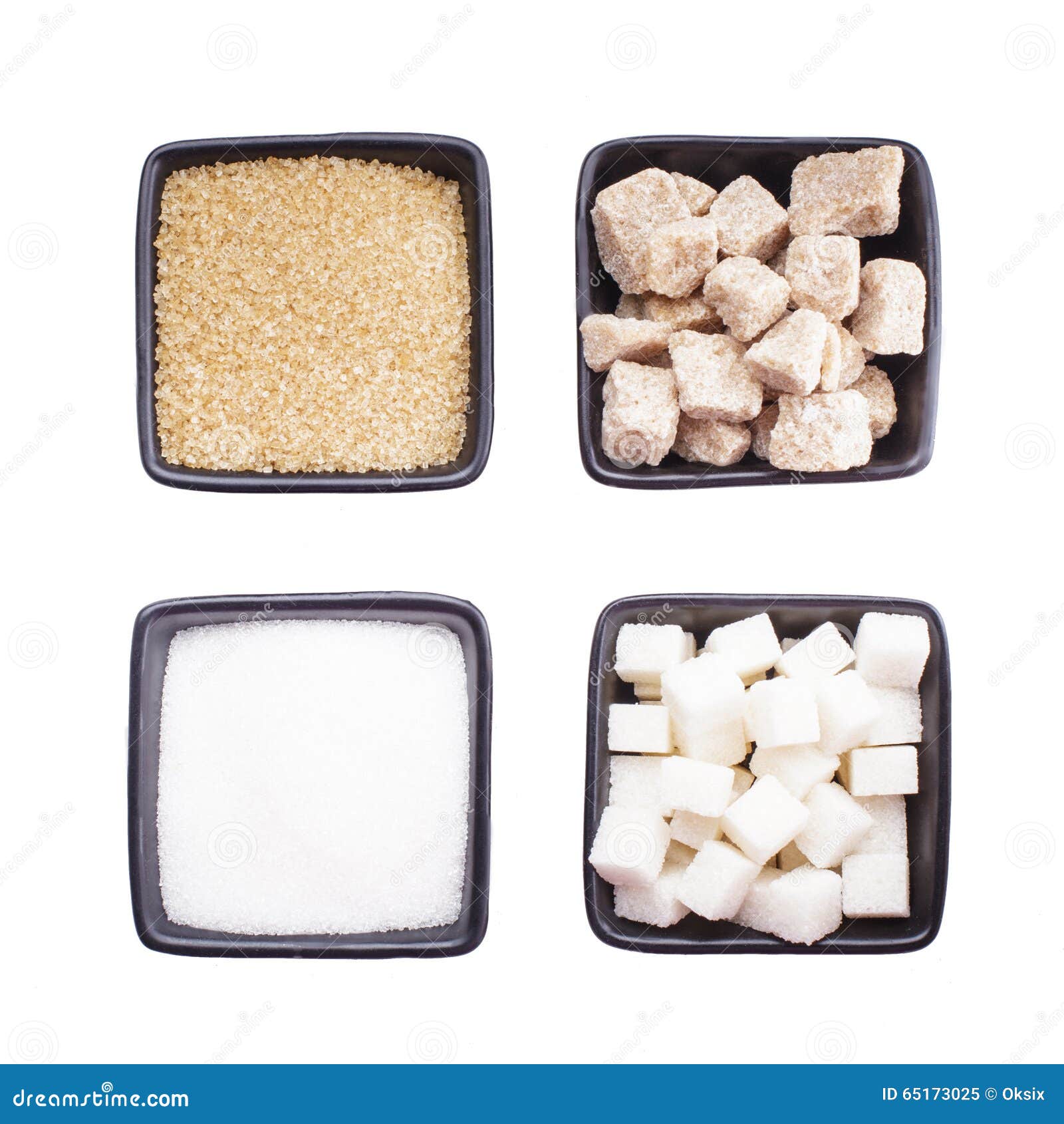 Sugar types on white stock image. Image of diabetes, pure - 65173025