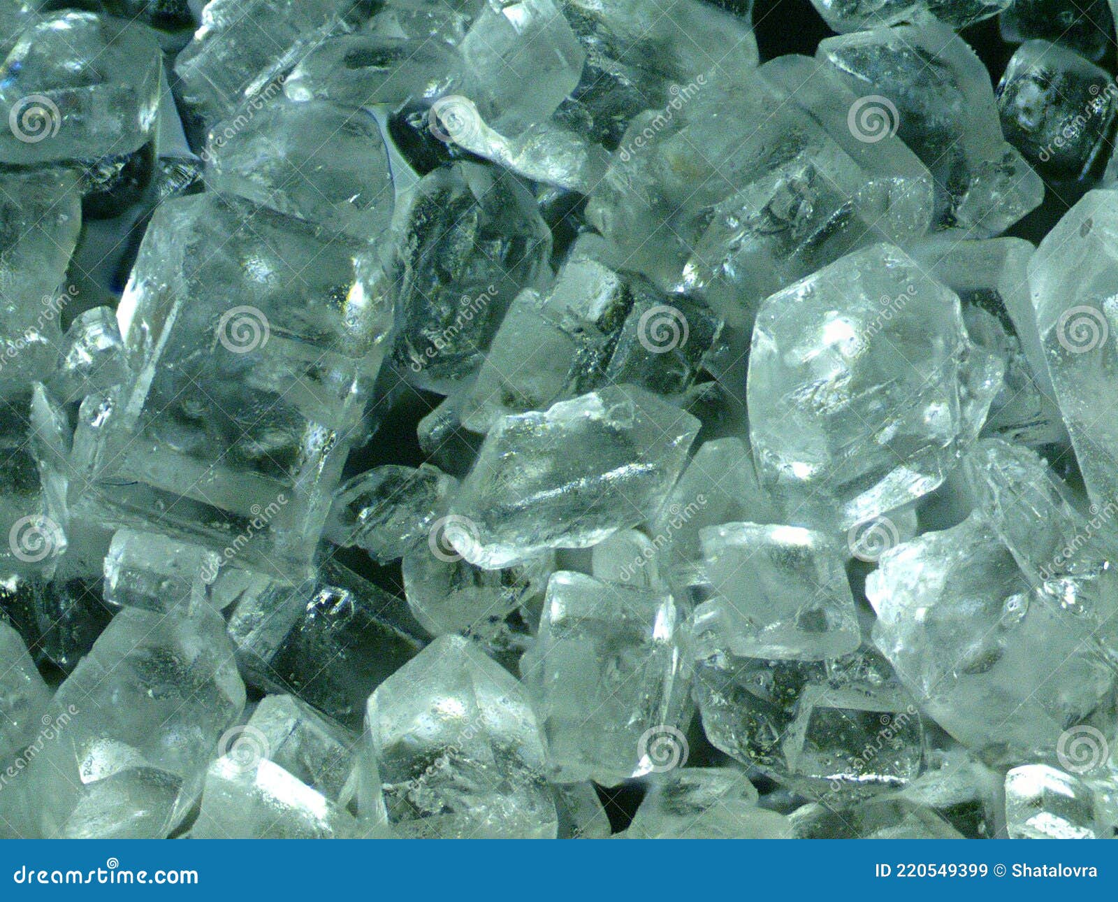 Sugar Under a Digital Microscope. Stock Image - Image of aqua ...