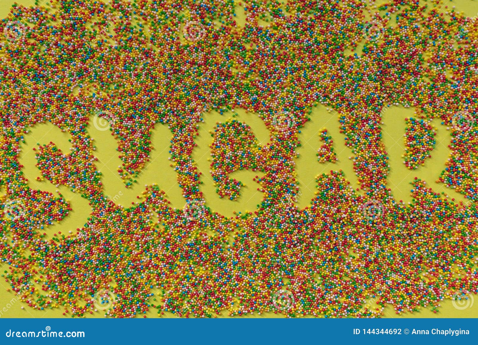 Sugar Word. White Sugar On Background Stock Image | CartoonDealer.com ...