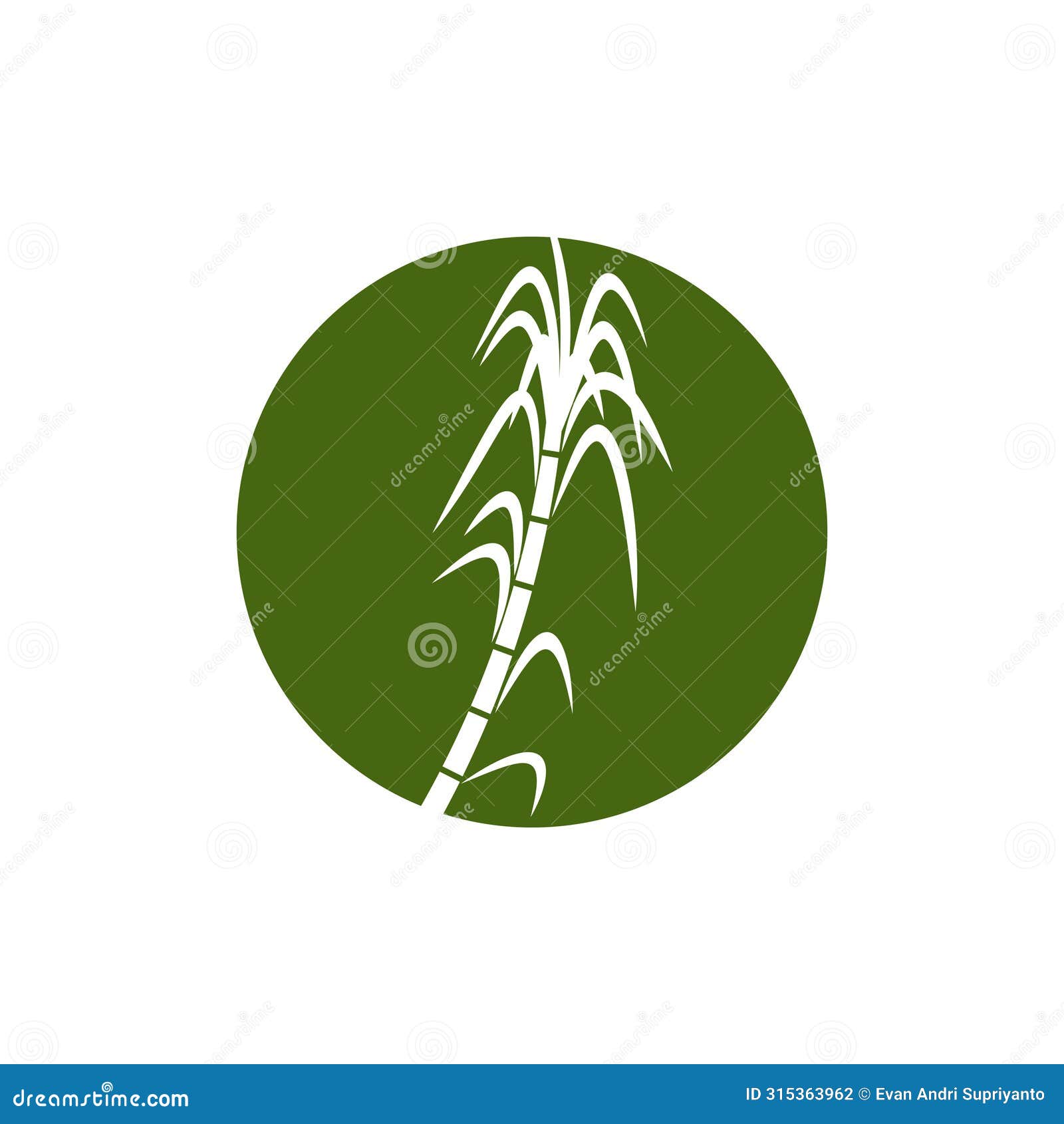 Sugarcane Logo Vector Template Symbol Design Stock Vector ...