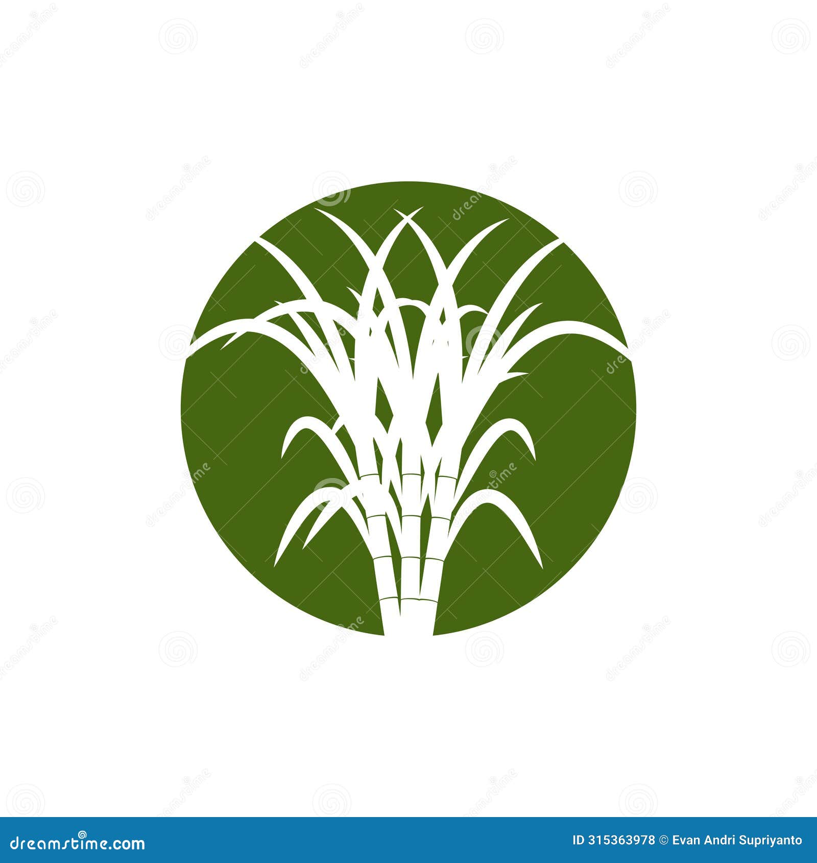 Sugarcane Logo Vector Template Symbol Design Stock Vector ...