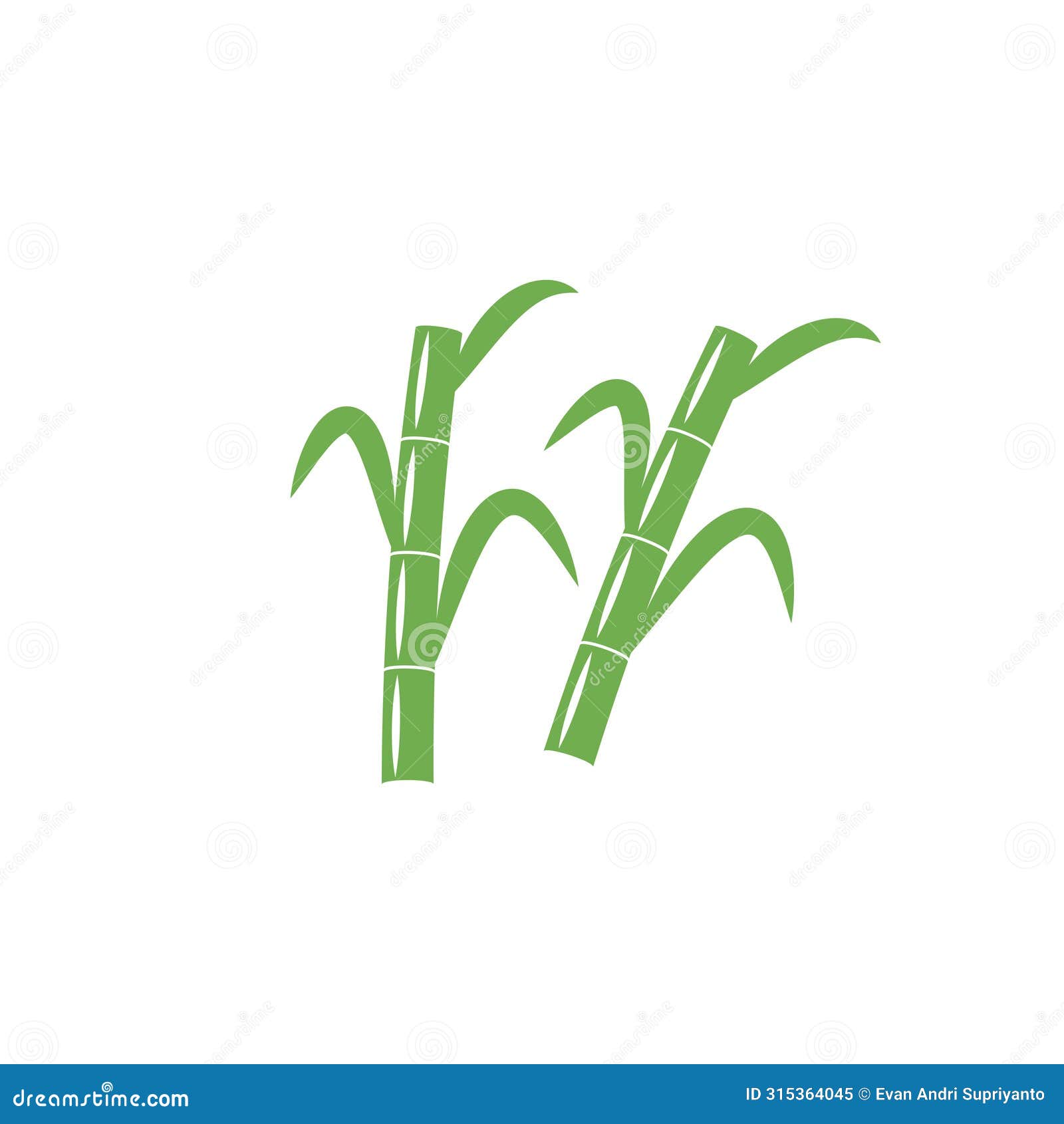 Sugarcane Logo Vector Template Symbol Design Stock Vector ...