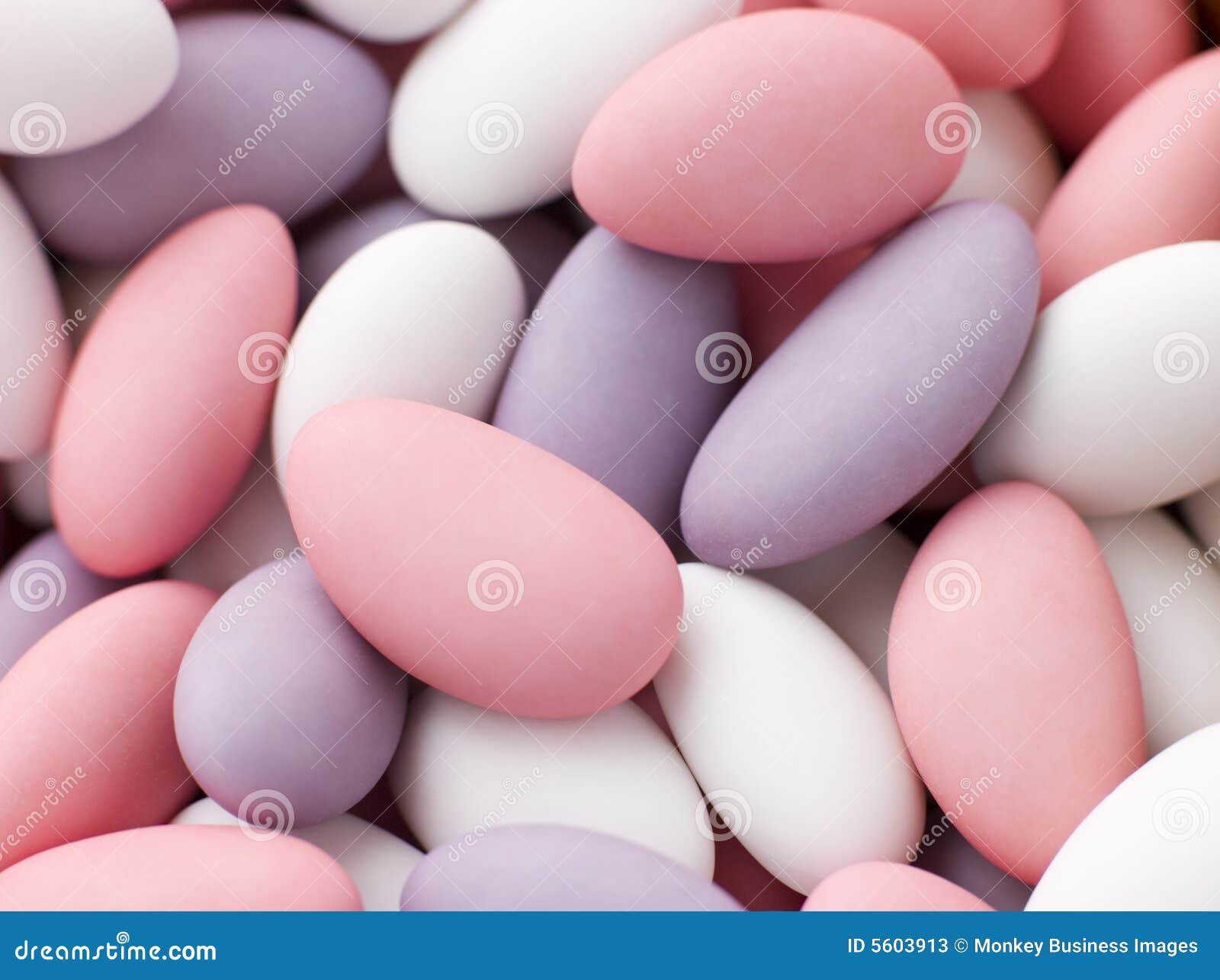Sugared Almonds stock image. Image of foods, recipe, junk - 5603913
