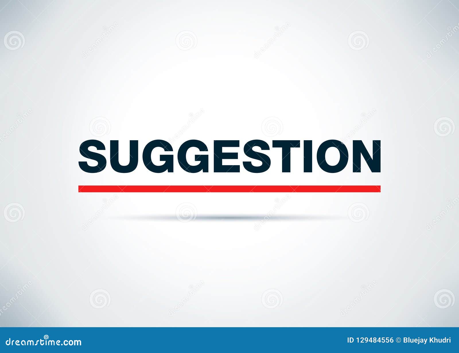 Suggestion Abstract Flat Background Design Illustration Stock ...