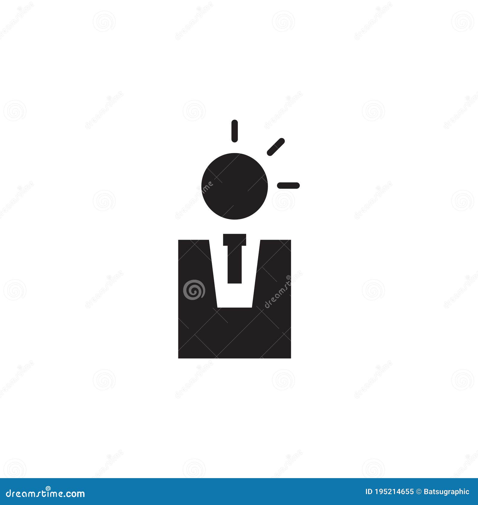 Suggestion Vector Icon Logo Design Stock Vector - Illustration of logo ...