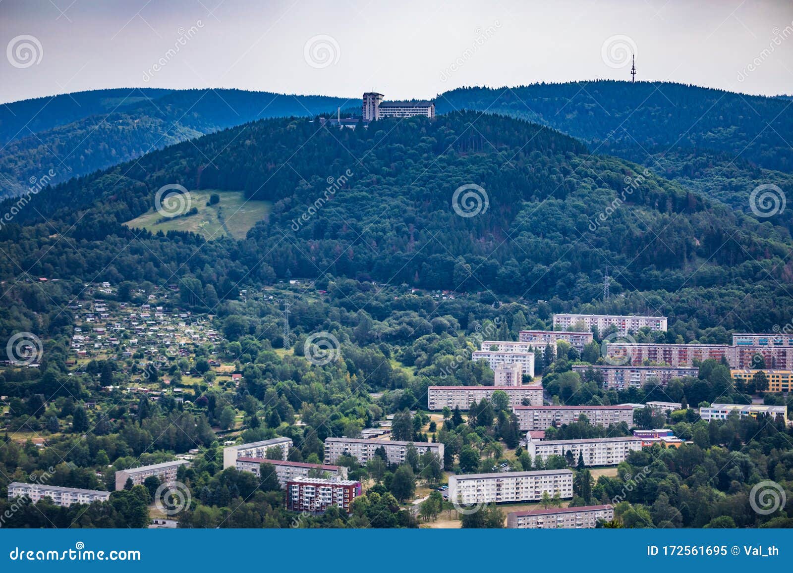 Townscape of Suhl in Thuringia Editorial Image - Image of cityscape ...