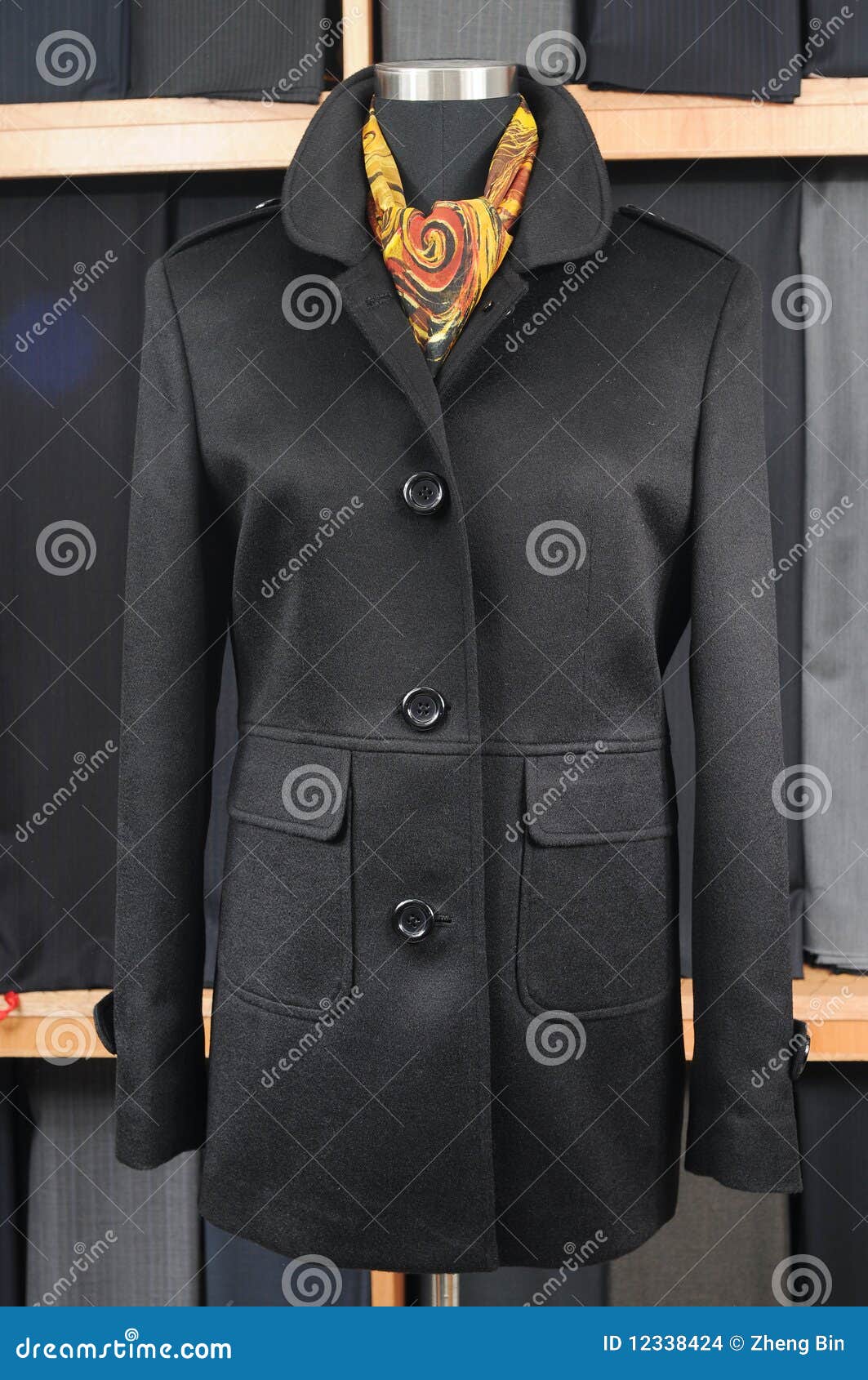 Suit stock photo. Image of retail, serious, shop, clothes - 12338424