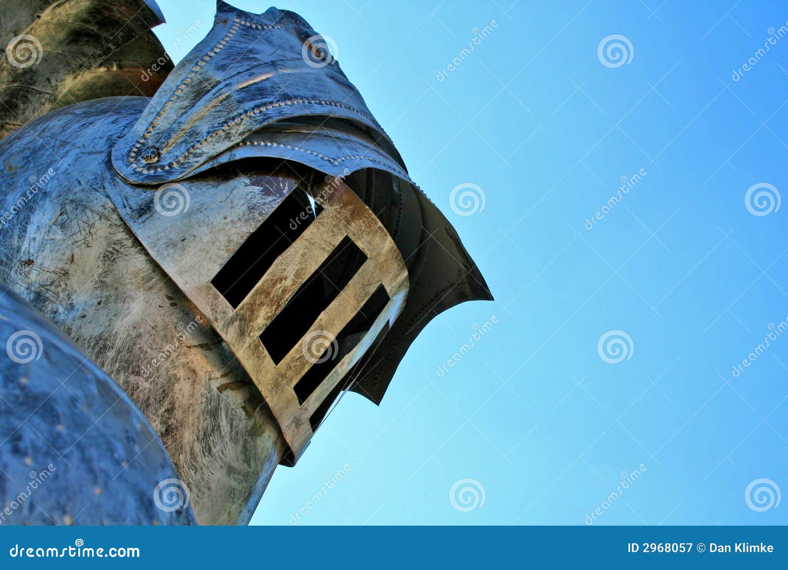 Suit of Armor stock image. Image of silver, dented, guard - 2968057