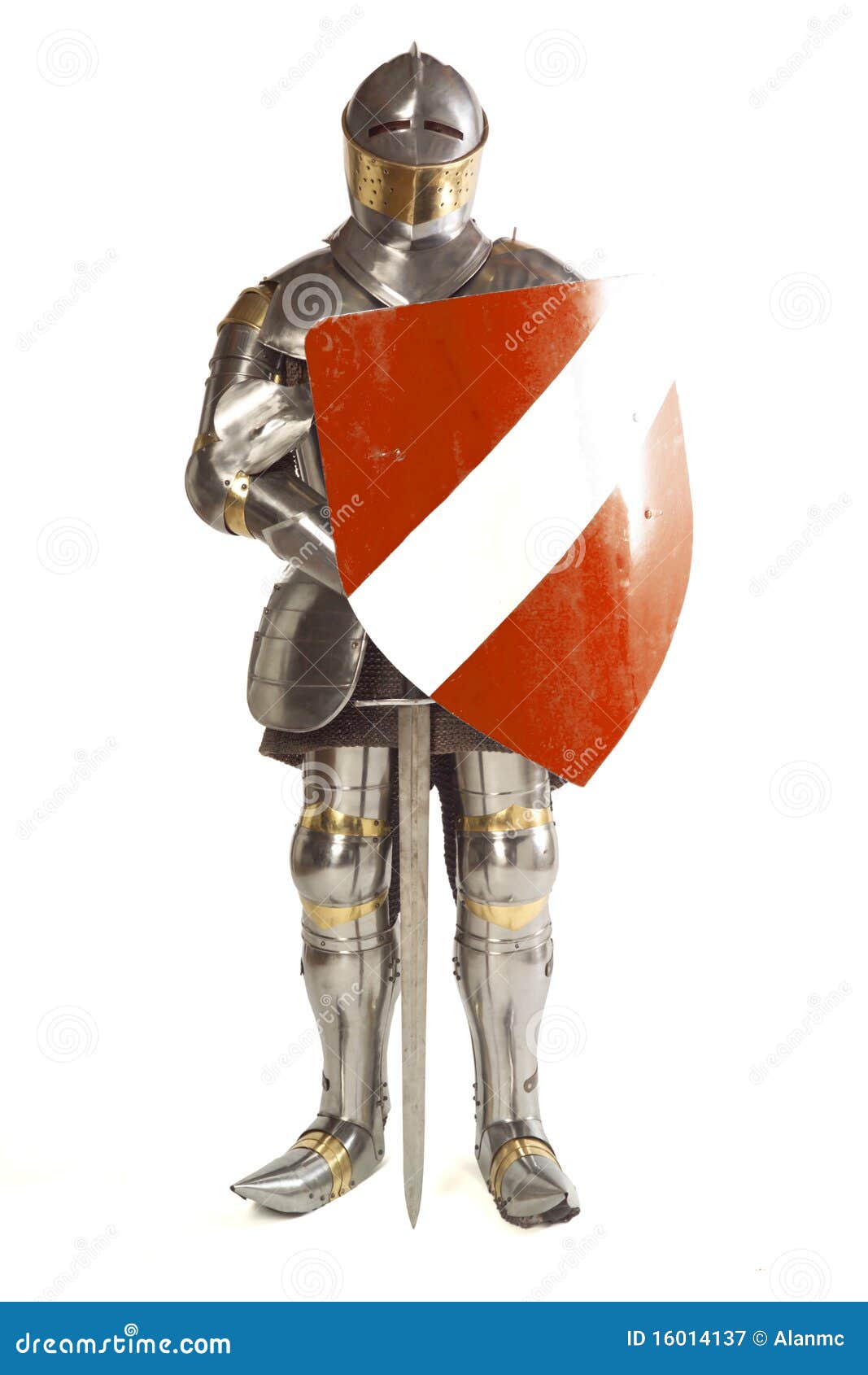 Suit of Armour stock image. Image of armour, heraldry - 16014137