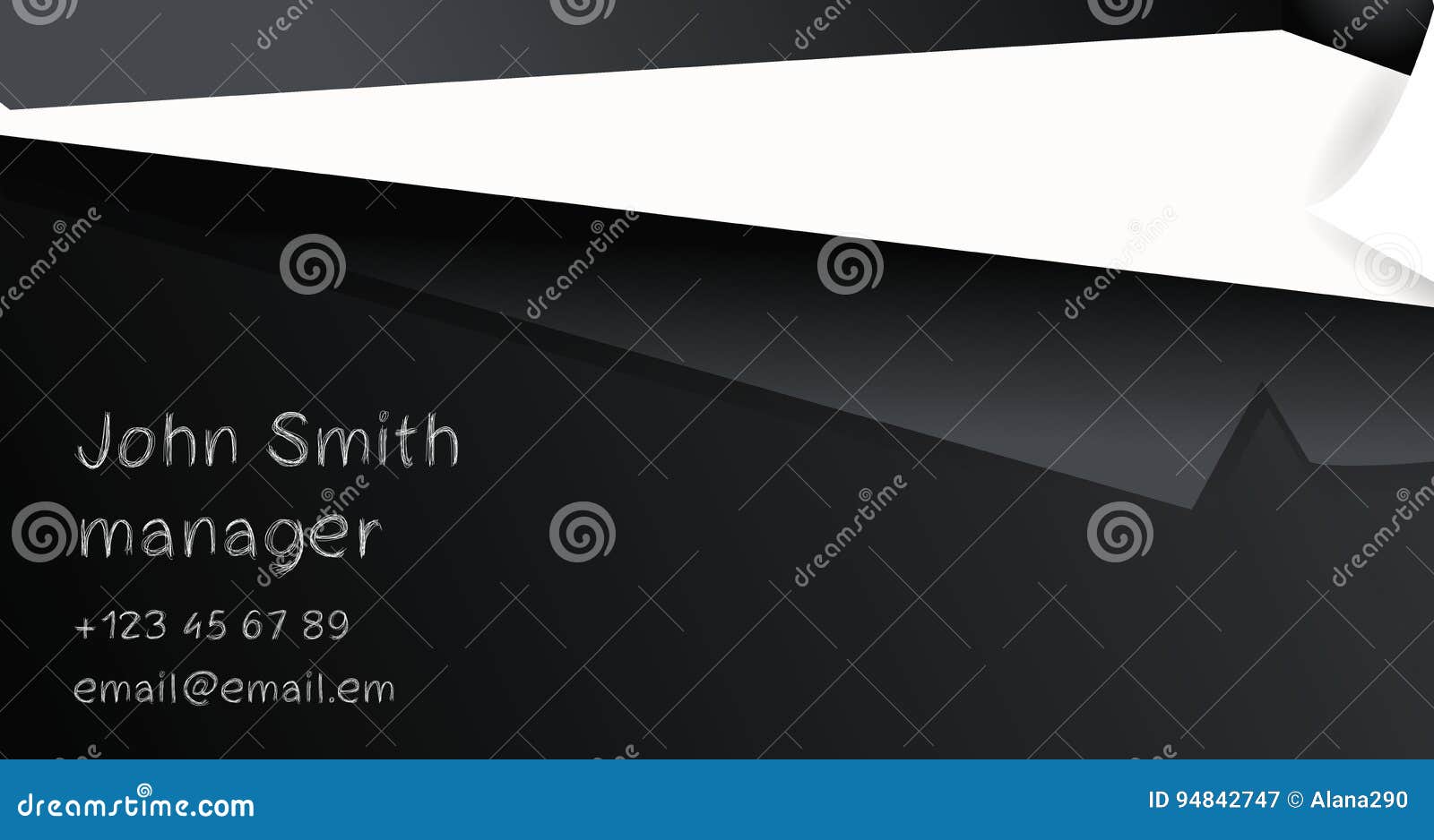 Suit Business Card Template. Stock Vector - Illustration of ...