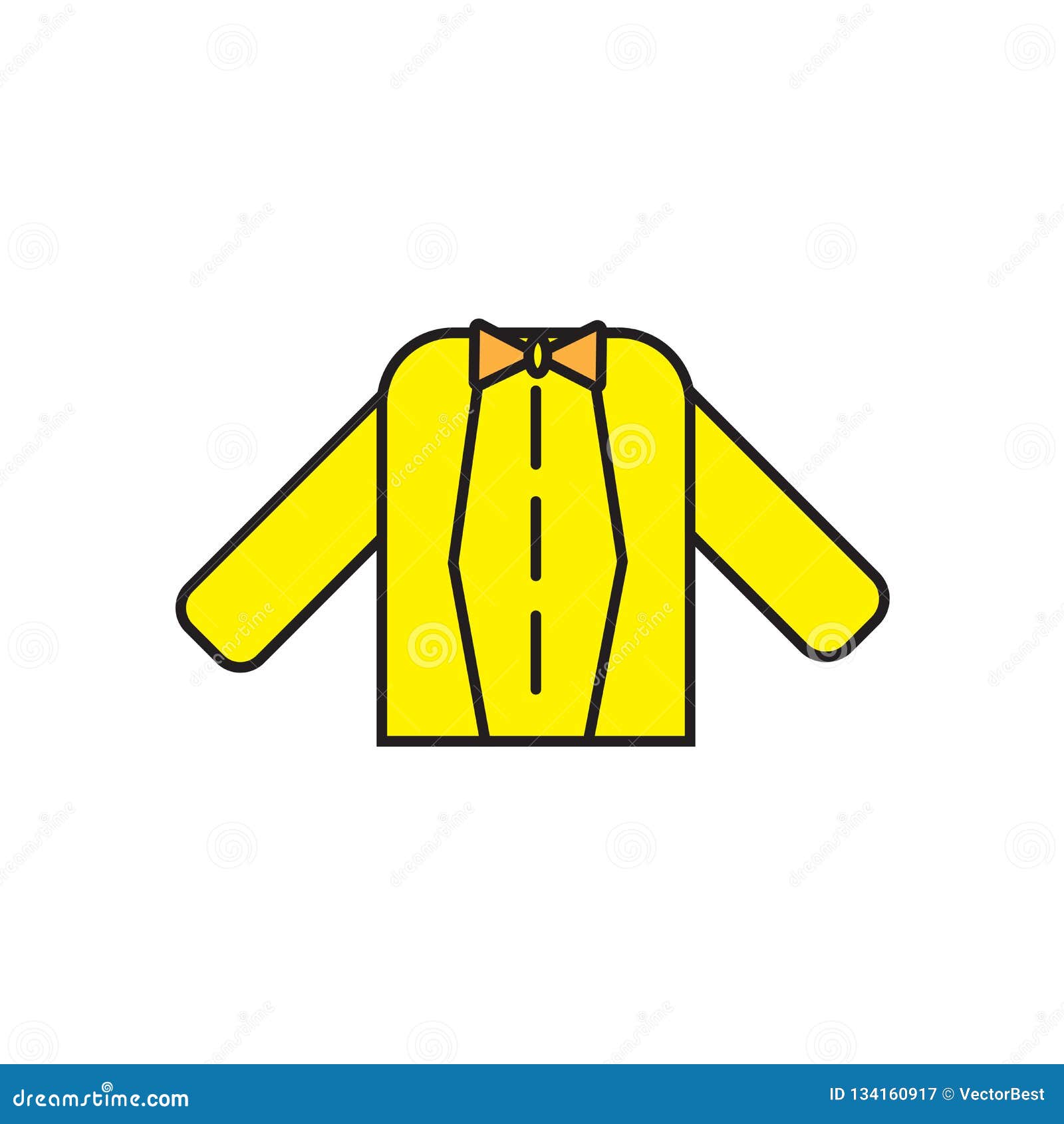 Suit Icon Vector Sign and Symbol Isolated on White Background Stock ...