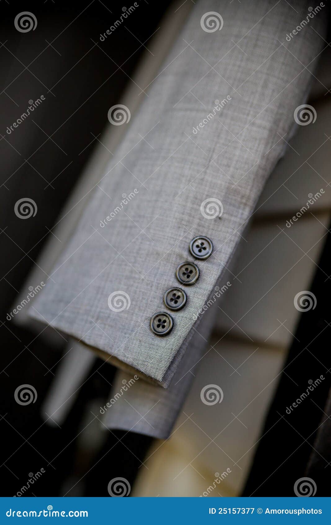 Suit jacket sleeve stock image. Image of textile, material - 25157377
