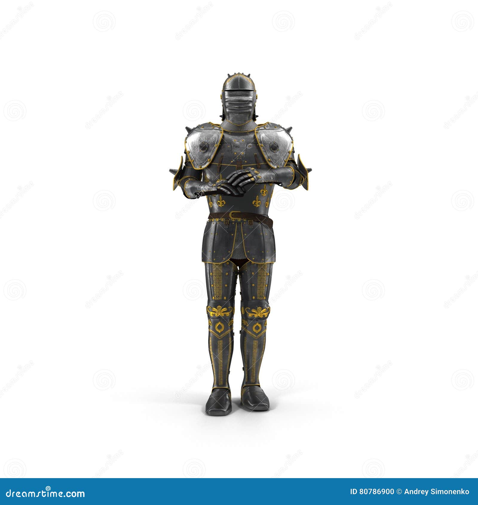 Knight Armour Isometric 3d Icon Cartoon Vector | CartoonDealer.com ...