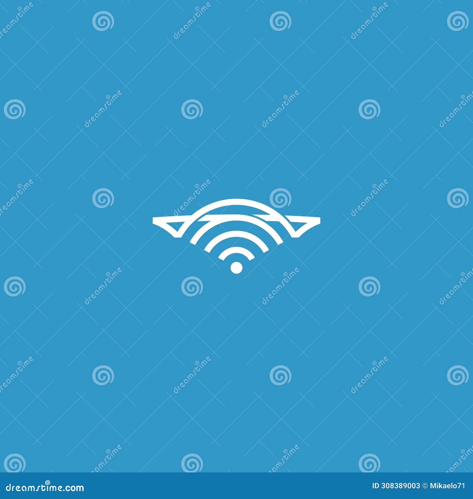 Bridge Internet Vector Illustration Stock Vector - Illustration of ...