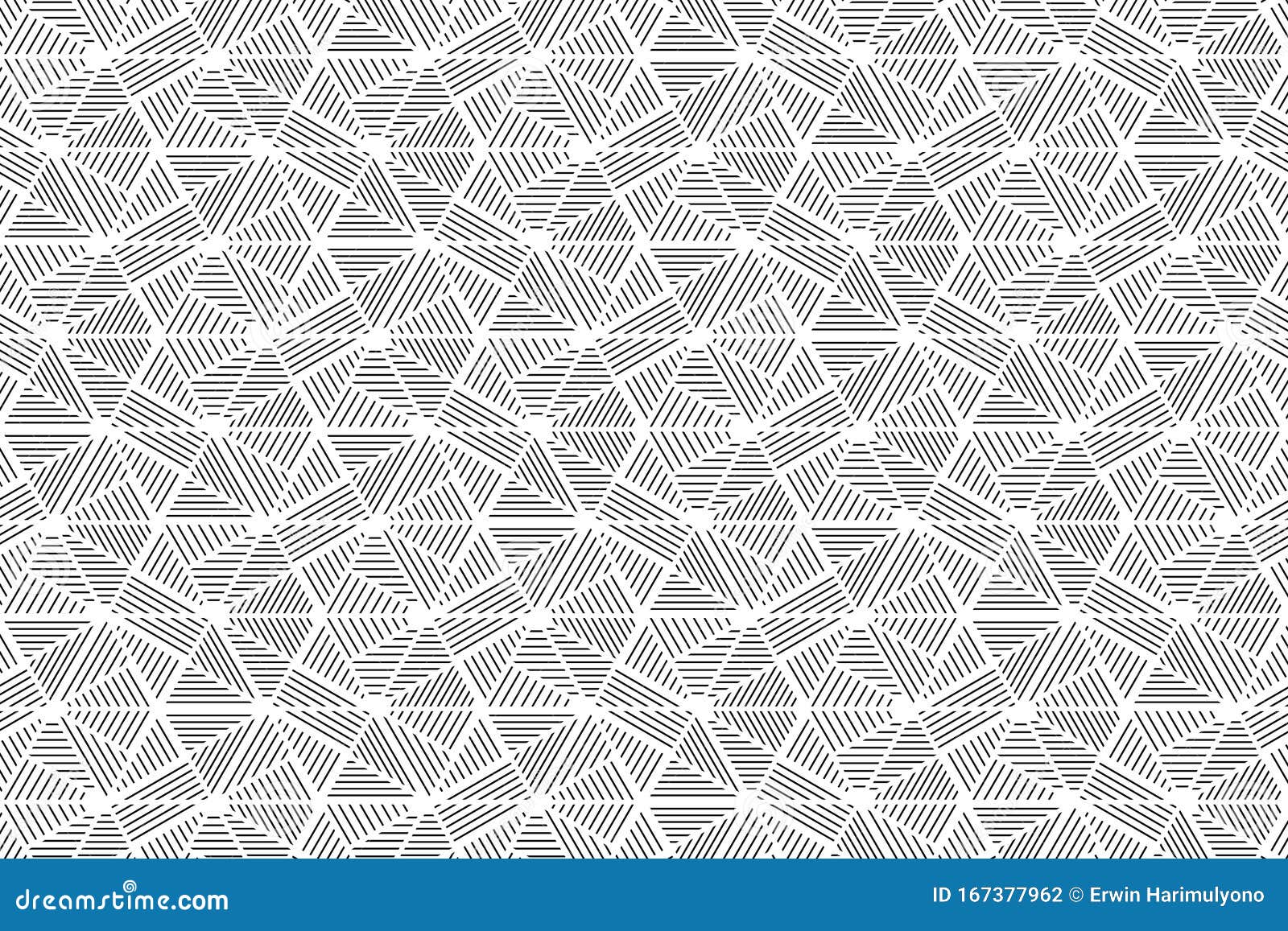 Geometric Triangle Lines in Monochrome Theme Stock Vector ...