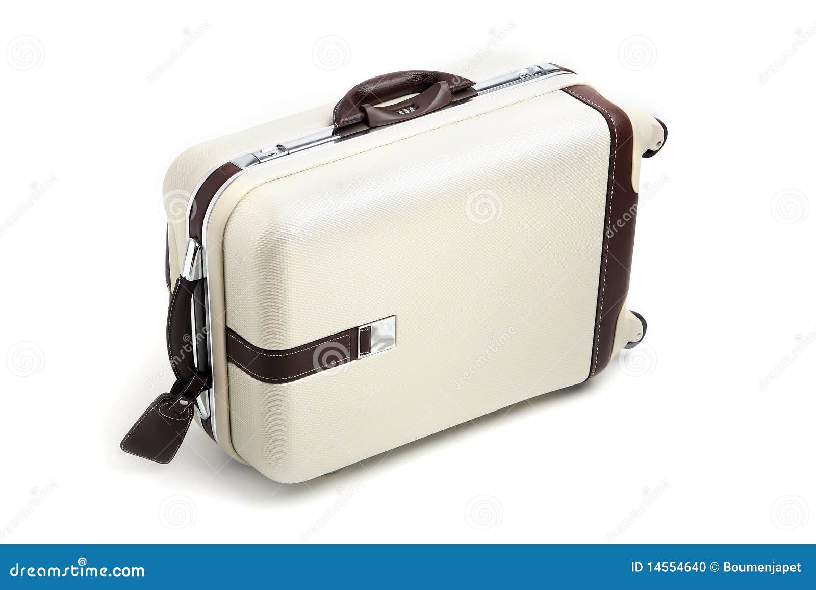 Suitcase. stock photo. Image of finance, vacation, creamy - 14554640