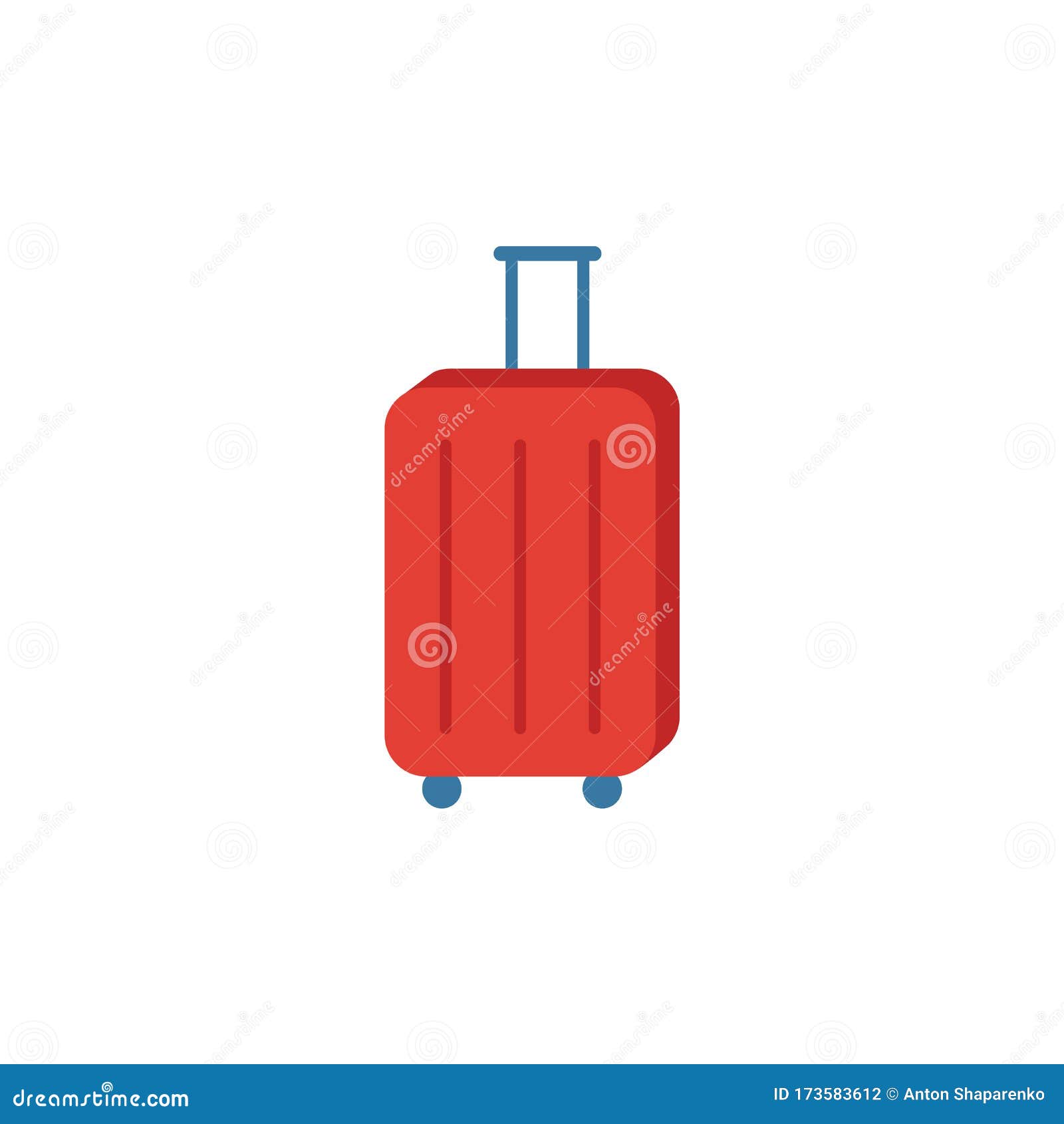 Suitcase Icon. Simple Element from Travel Icons Collection Stock ...