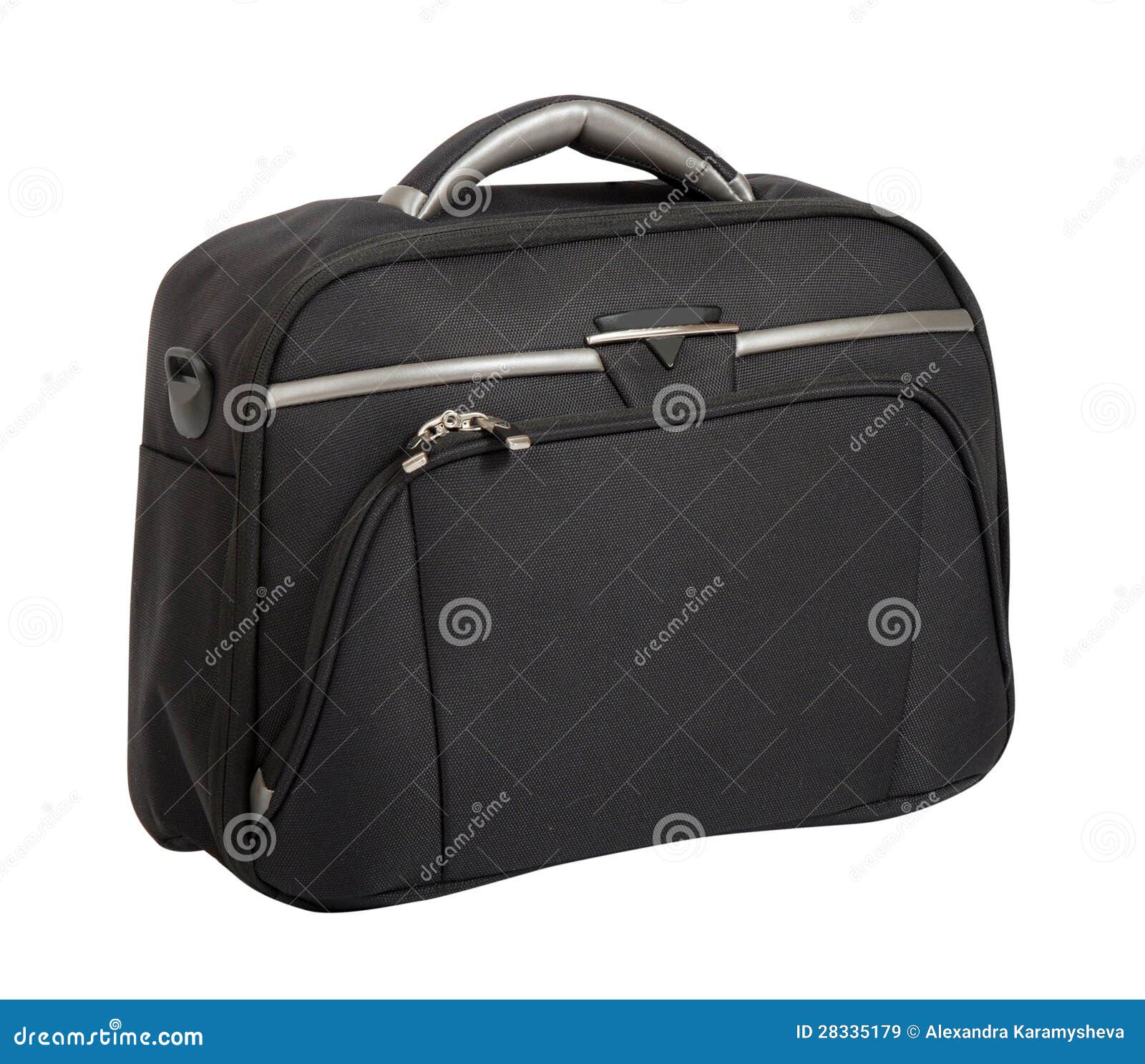 Suitcase isolated on white stock image. Image of traveler - 28335179