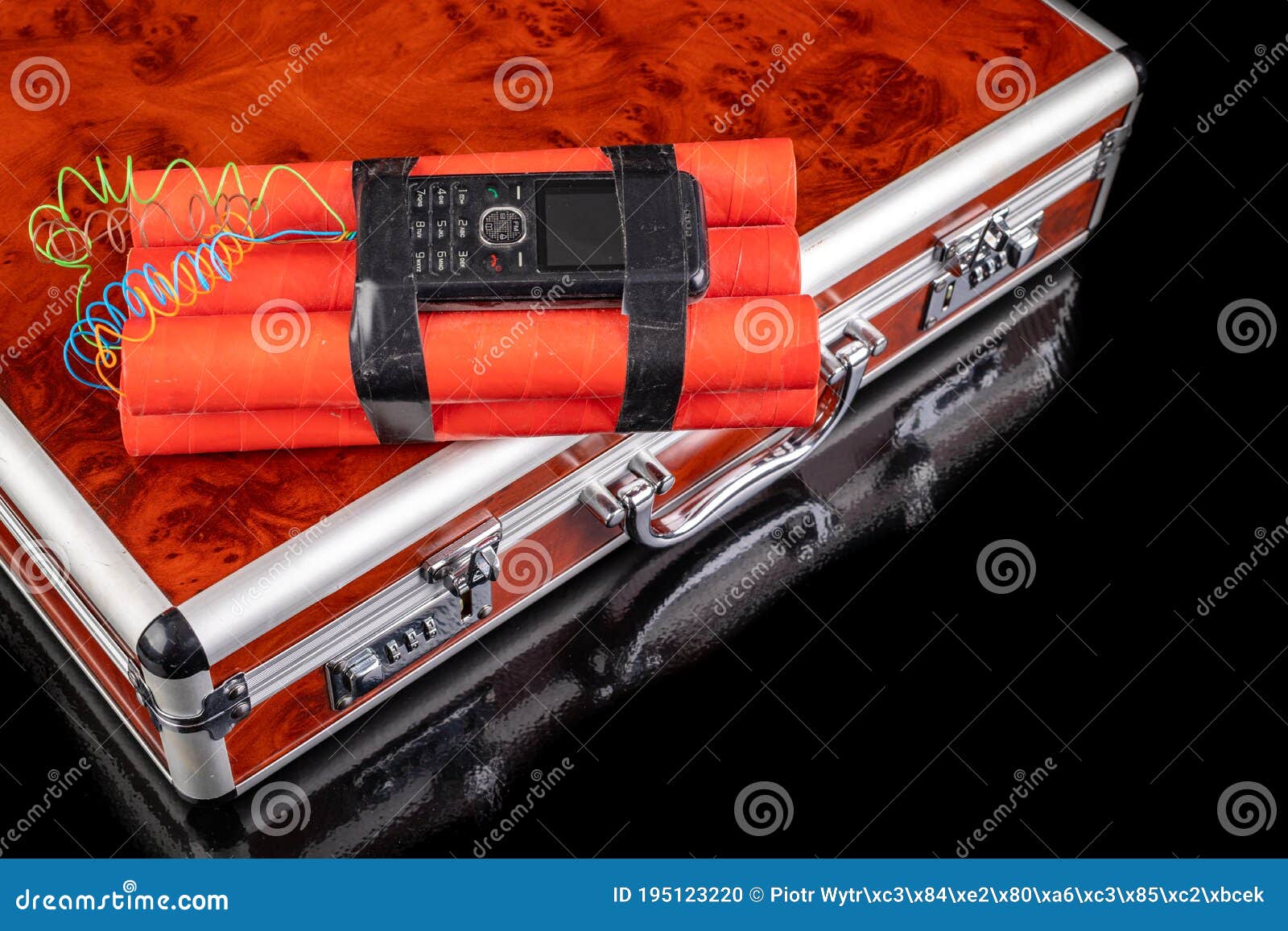 Bomb In A Suitcase Stock Photo | CartoonDealer.com #20877648