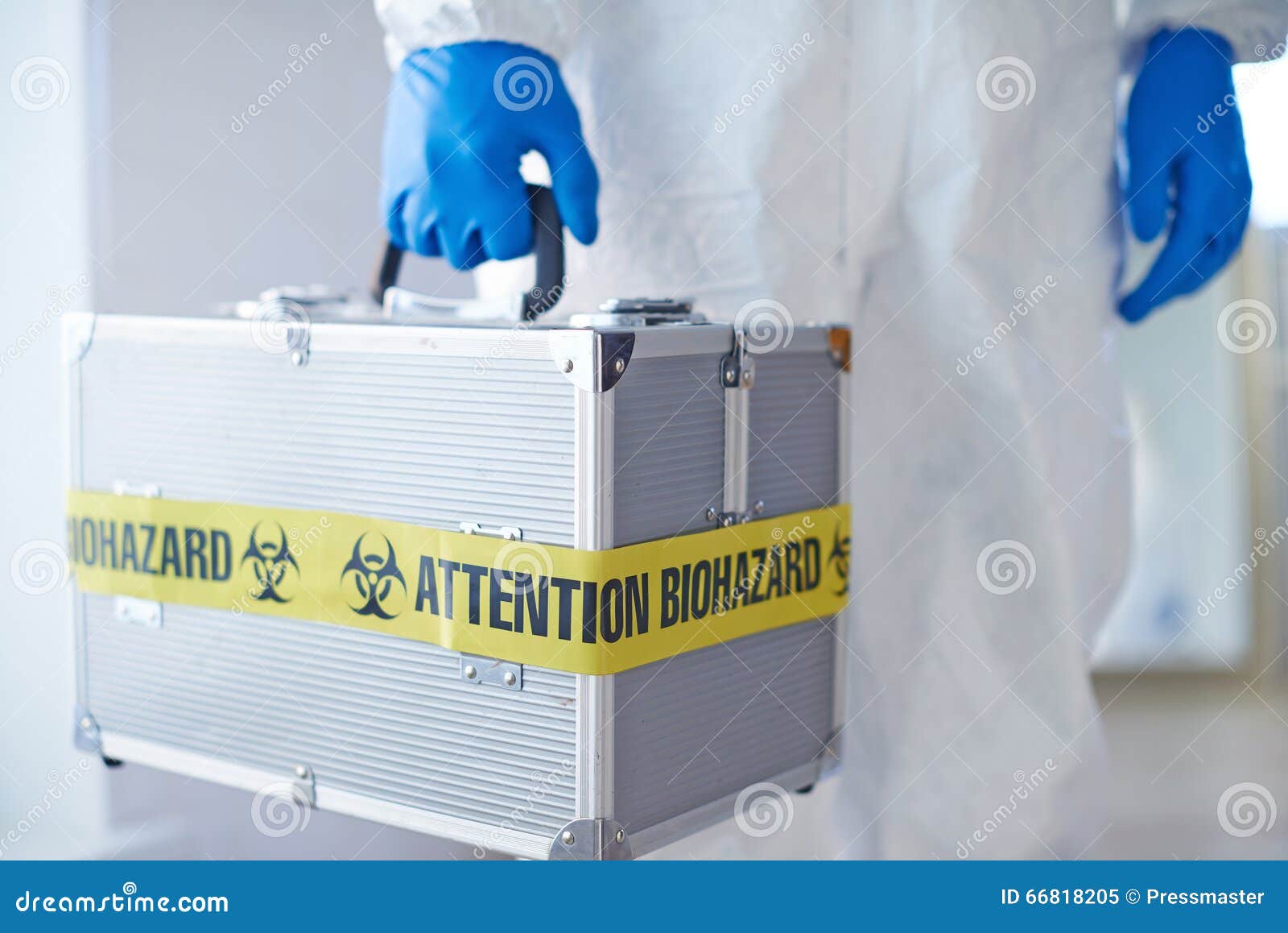 Suitcase with Microbiological Weapon Stock Image - Image of virus ...