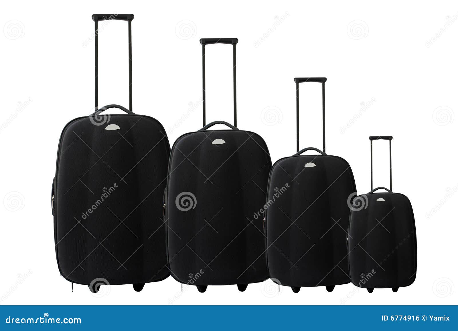 Suitcase or trolley Set stock photo. Image of packed, shipment - 6774916