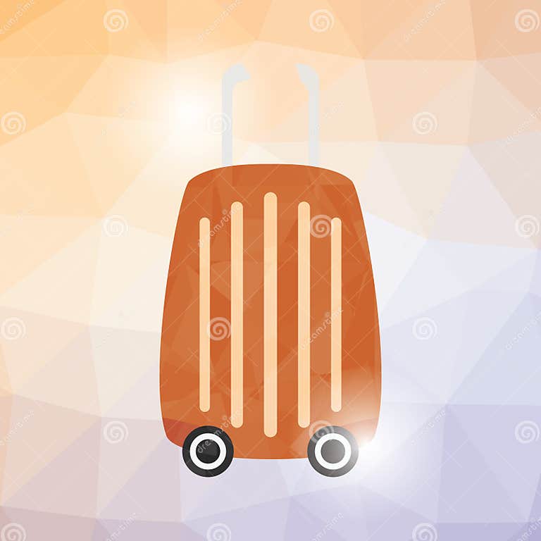Suitcase. Vector Illustration Decorative Design Stock Vector ...