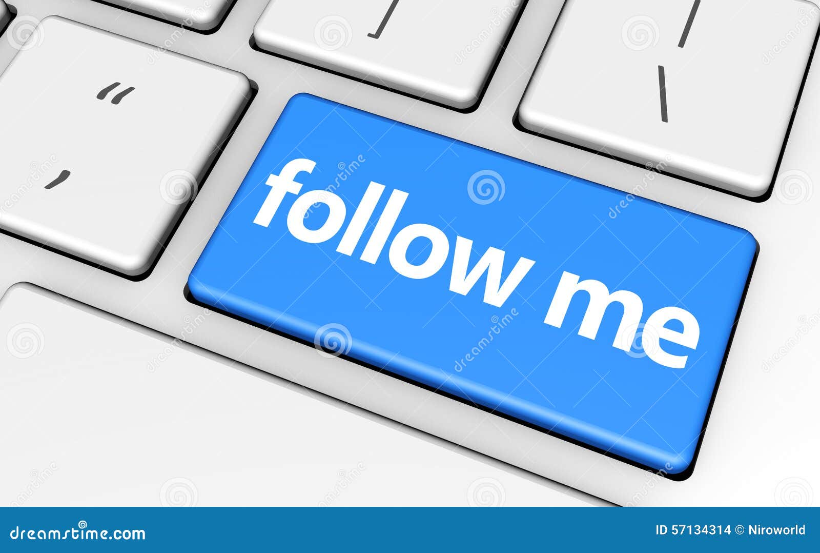 Suivez-moi Concept De Signe Illustration Stock - Illustration du medias ...