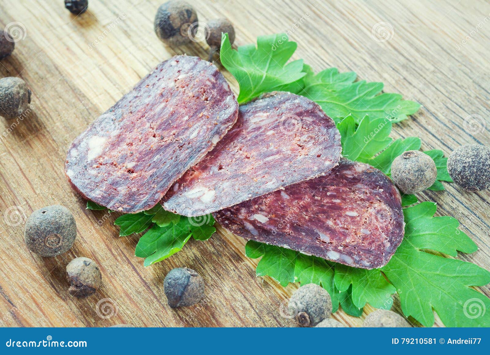 Sujuk stock image. Image of healthy, food, dried, dining - 79210581