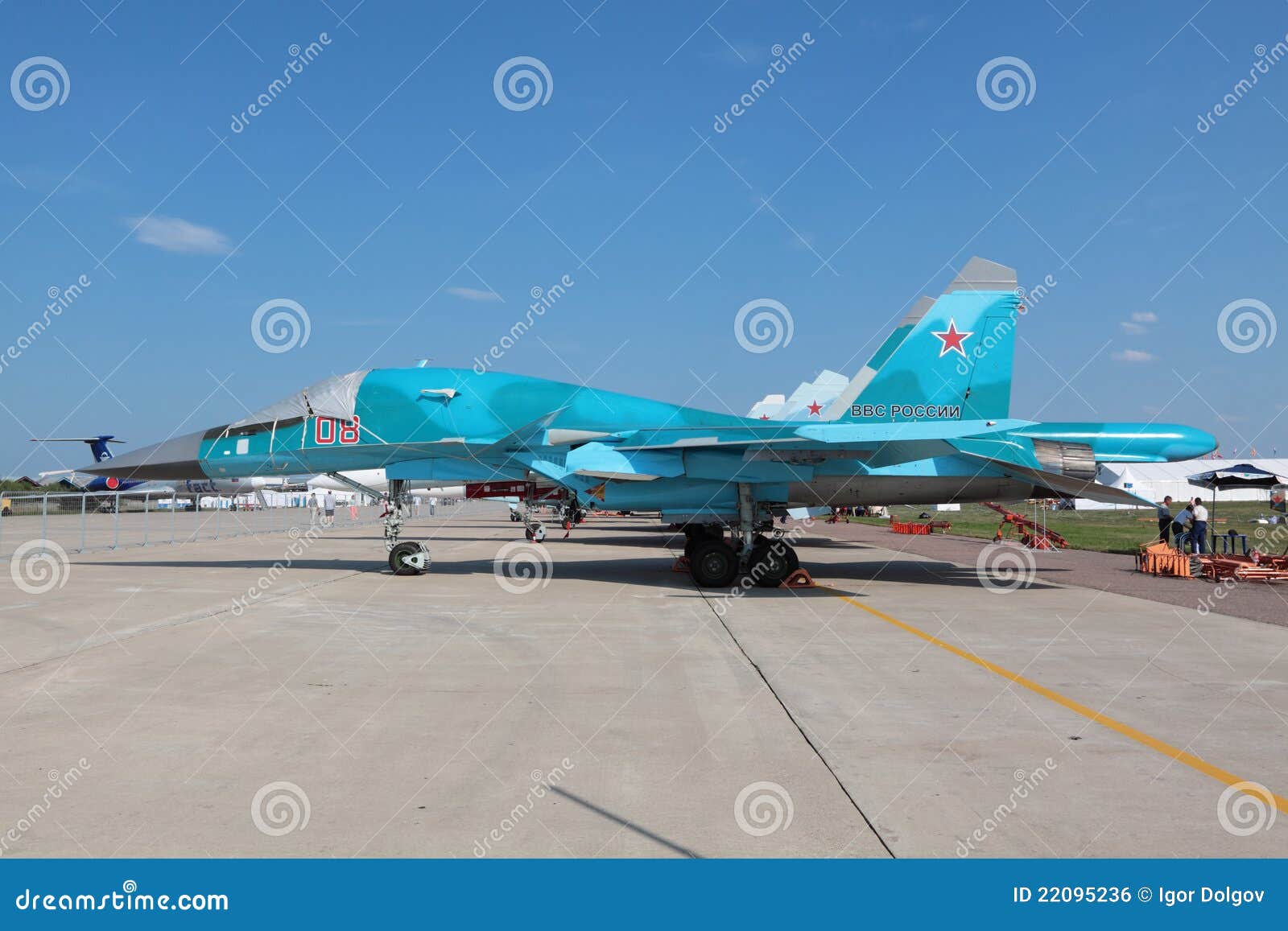 Sukhoi Su-27, Side View Editorial Photo | CartoonDealer.com #22107035