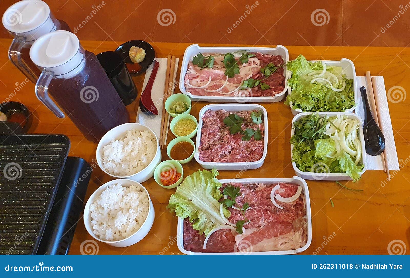 Suki Grill stock photo. Image of foodies, grill, package - 262311018