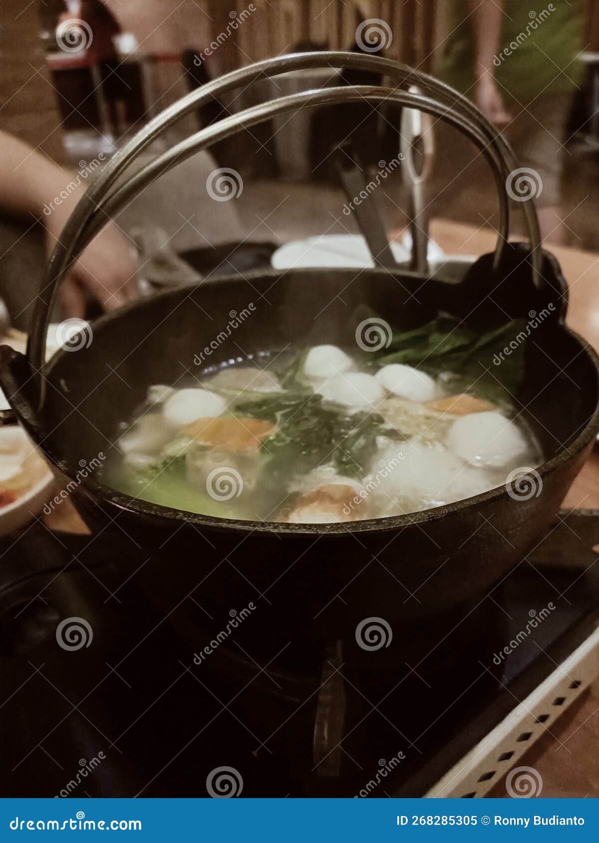 Suki Hot Pot stock image. Image of soup, supper, noodle - 268285305