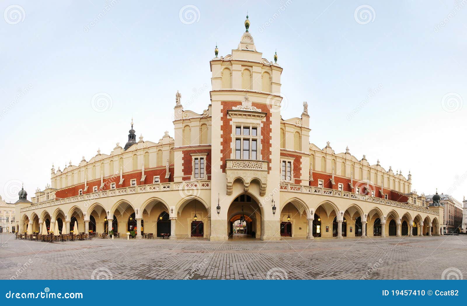 Sukiennice Building in Krakow Stock Photo - Image of european, cracow ...
