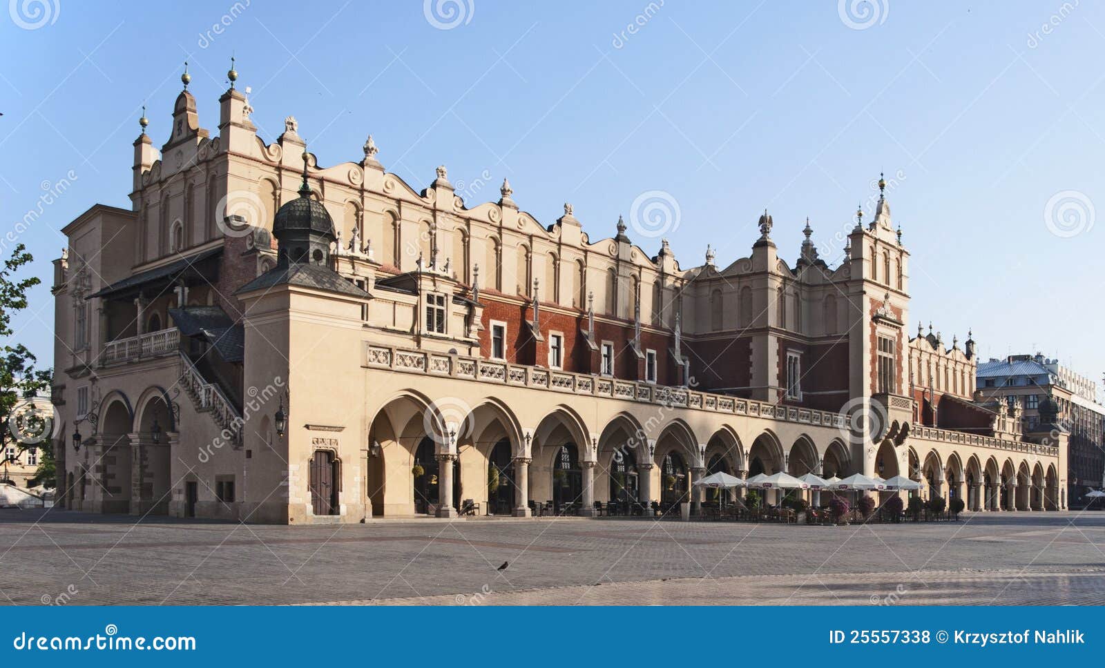 Sukiennice in Krakow, Poland Stock Photo - Image of drapers ...