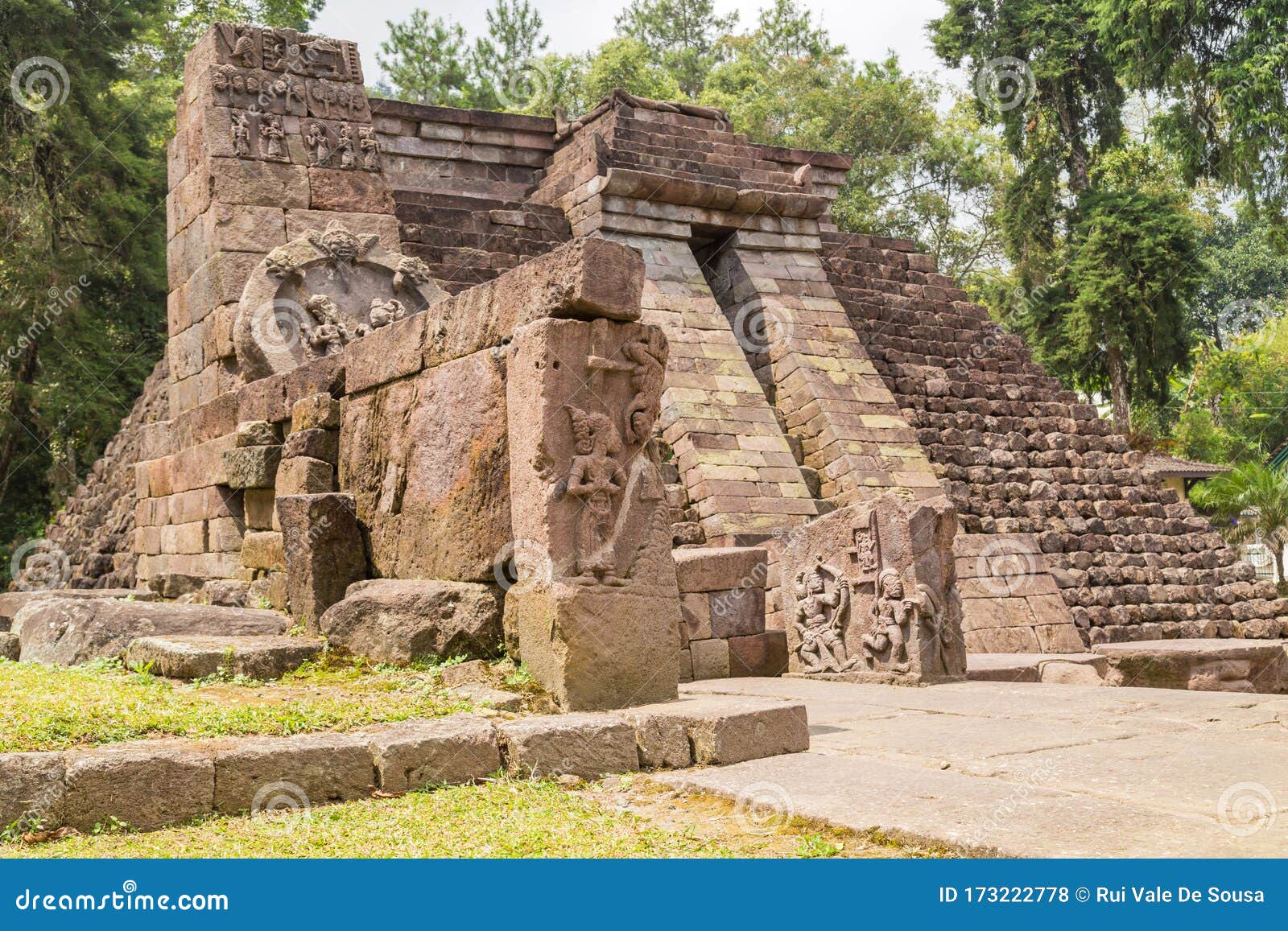 The Sukuh temple stock photo. Image of shrine, sukuh - 173222778