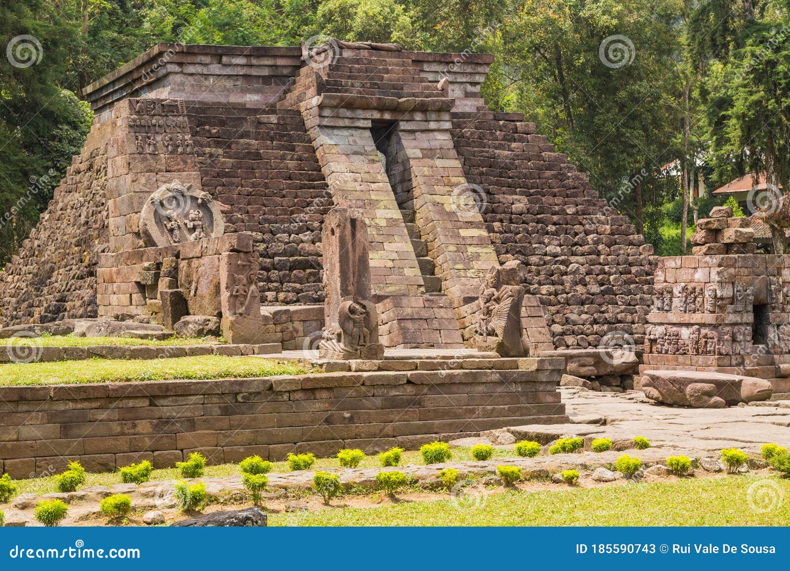 The Sukuh temple stock image. Image of java, island - 185590743