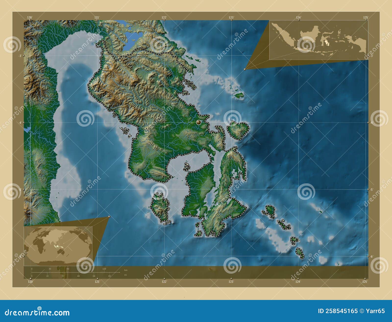 Sulawesi Tenggara, Indonesia. Physical. Capital Stock Illustration ... Sulawesi Tenggara, Indonesia. Physical. Capital Stock Illustration ...