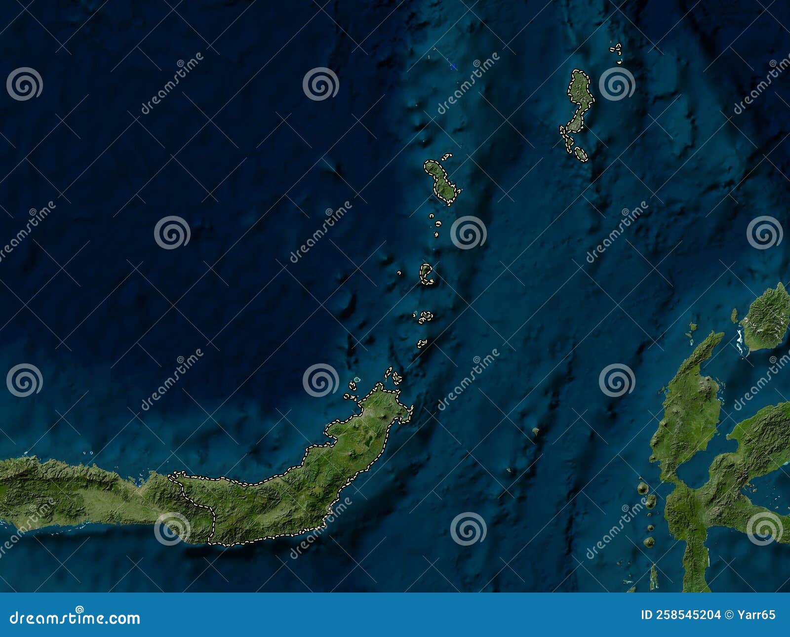 Sulawesi Utara, Indonesia. Low-res Satellite. No Legend Stock ... Sulawesi Utara, Indonesia. Low-res Satellite. No Legend Stock ...