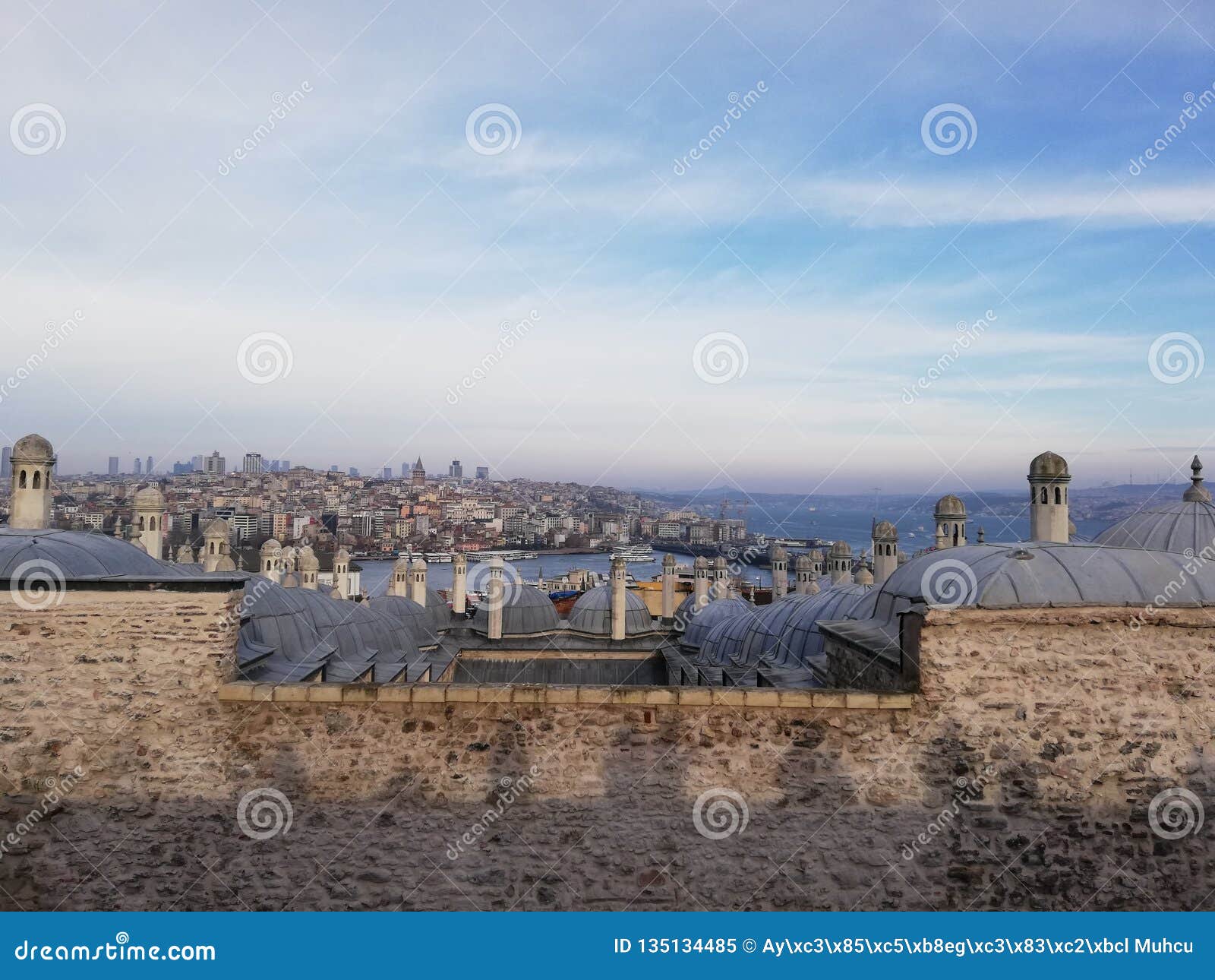 Suleymaniye Mosque Complex stock image. Image of ramadan - 135134485