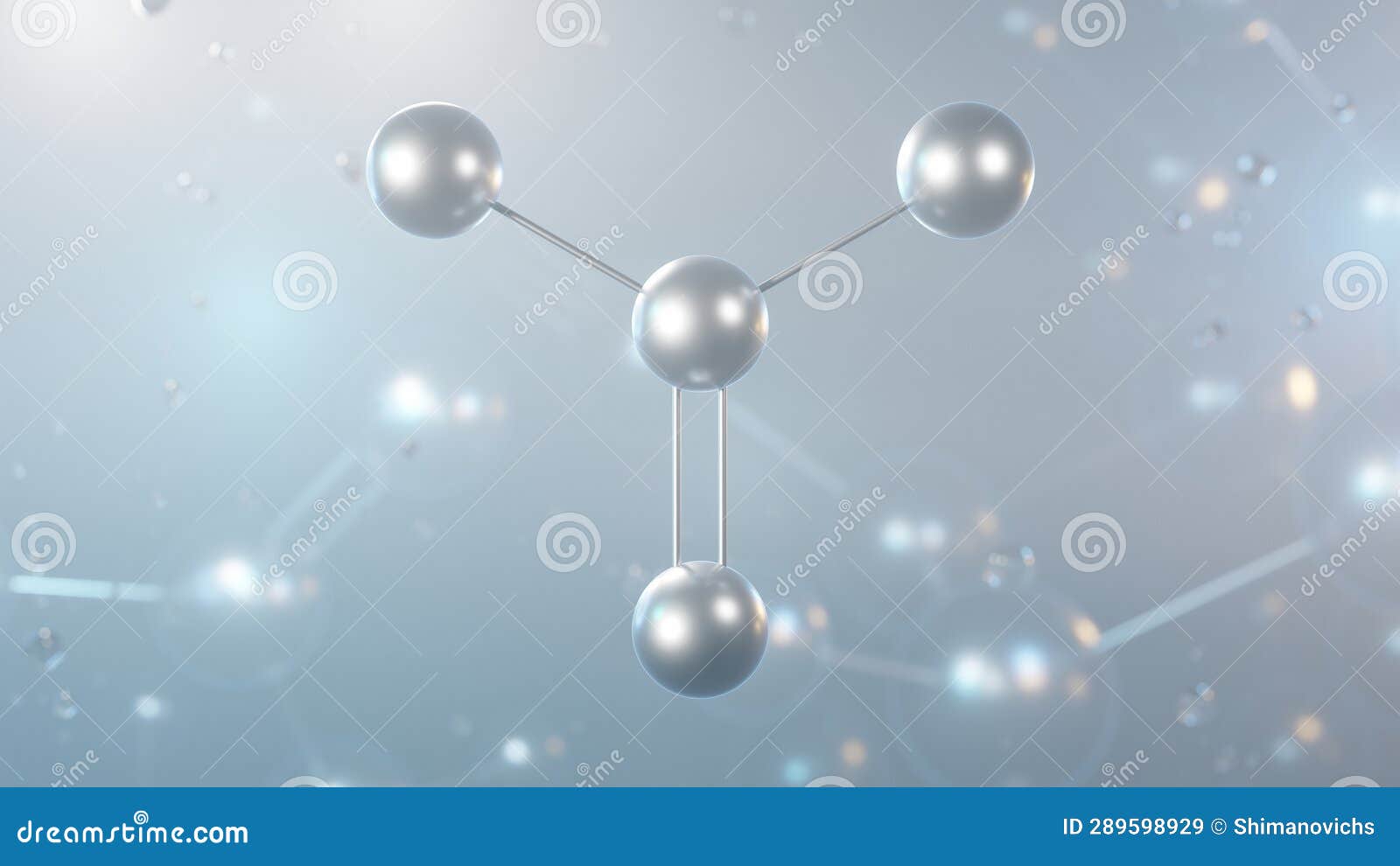 Sulfite Molecular Structure, 3d Model Molecule, Food Preservative E220 ...