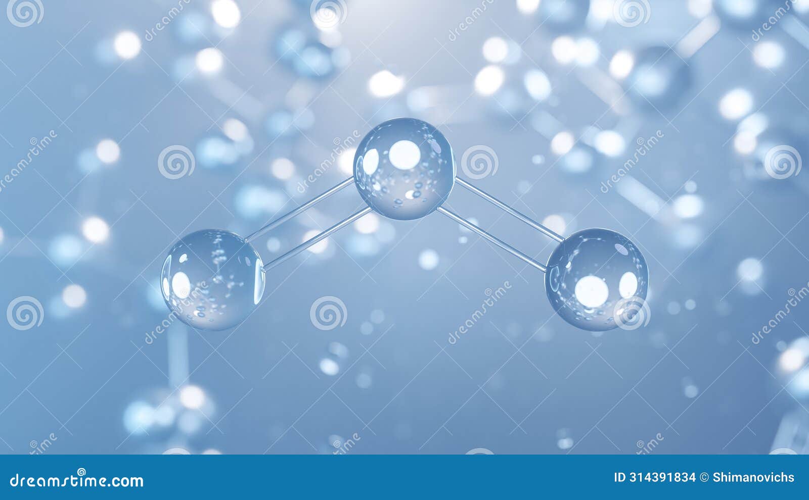 Sulfur Dioxide Molecular Structure 3d, Flat Model, Sulphur Dioxide ...
