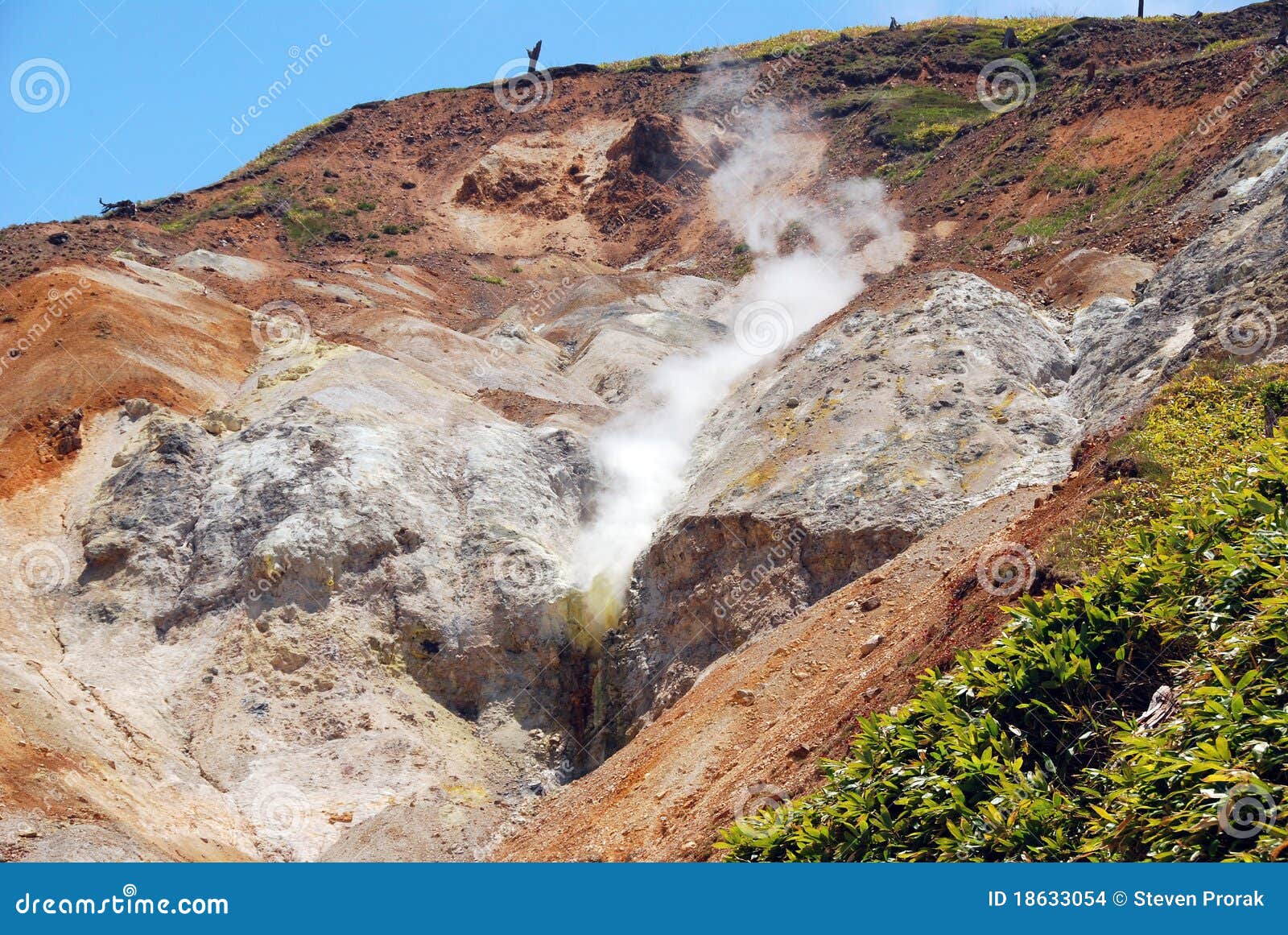 Sulfur Hot Spring stock photo. Image of volcanic, tectonic - 18633054