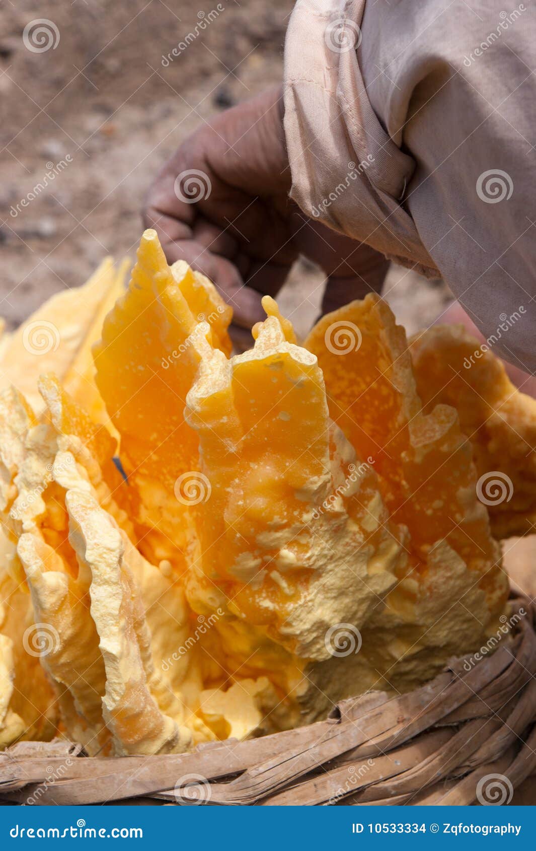 Sulfur stone stock photo. Image of macro, yellow, original - 10533334