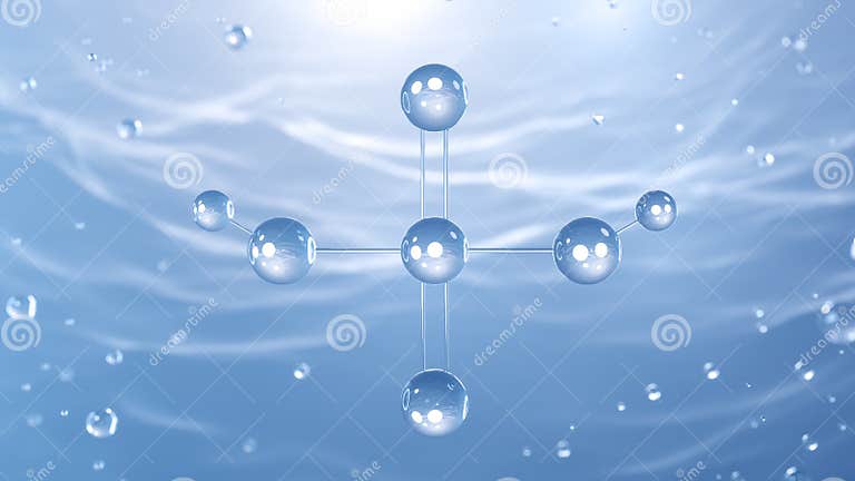 Sulfuric Acid Molecular Structure, 3d Model Molecule, H2so4, Structural ...
