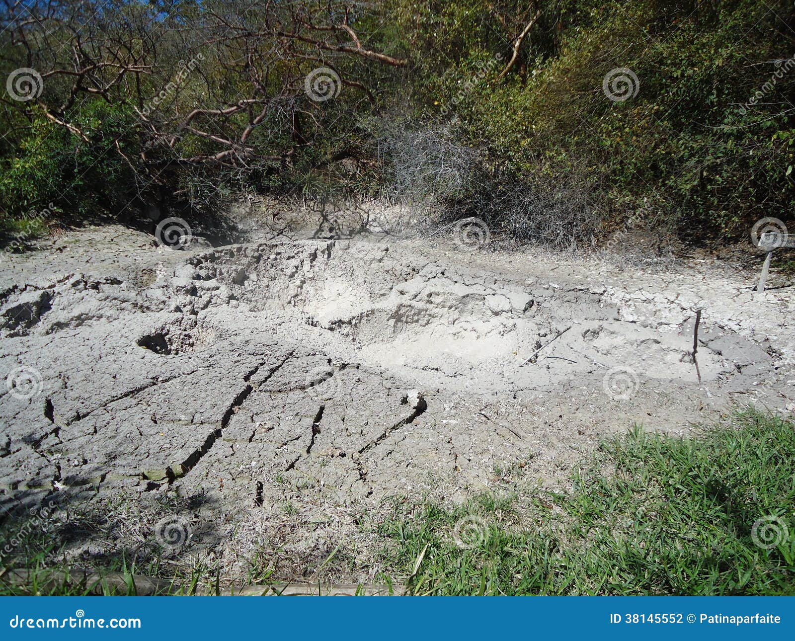 Sulfuric Mud Pool at Rincon, Costa Rica Stock Photo - Image of rica ...